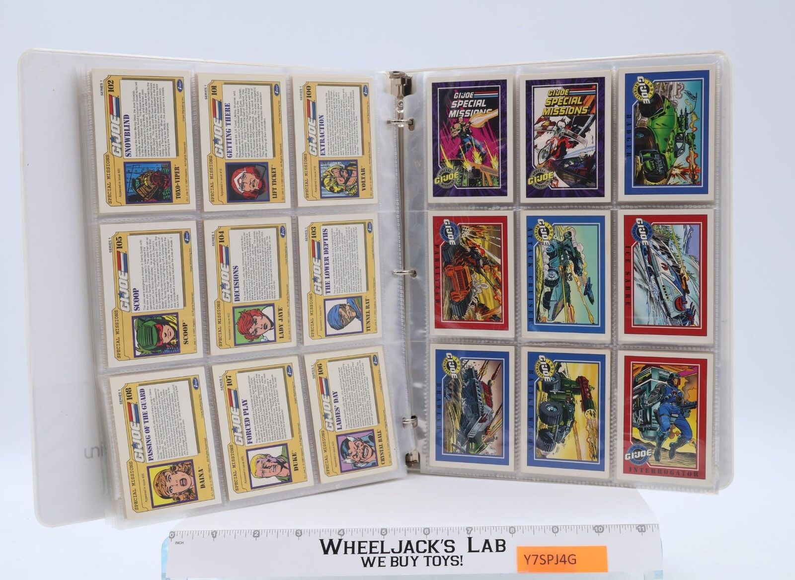 Complete Set of GI Joe A Real American Hero Official Trading Cards 1991 ...