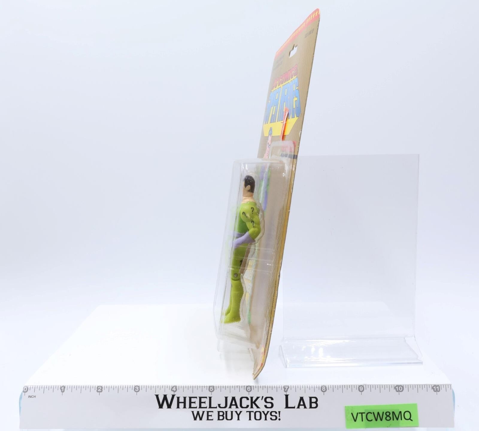 The Riddler RIDDLES & CLUES Super Heroes DC Comics 1989 MOSC Vintage ...