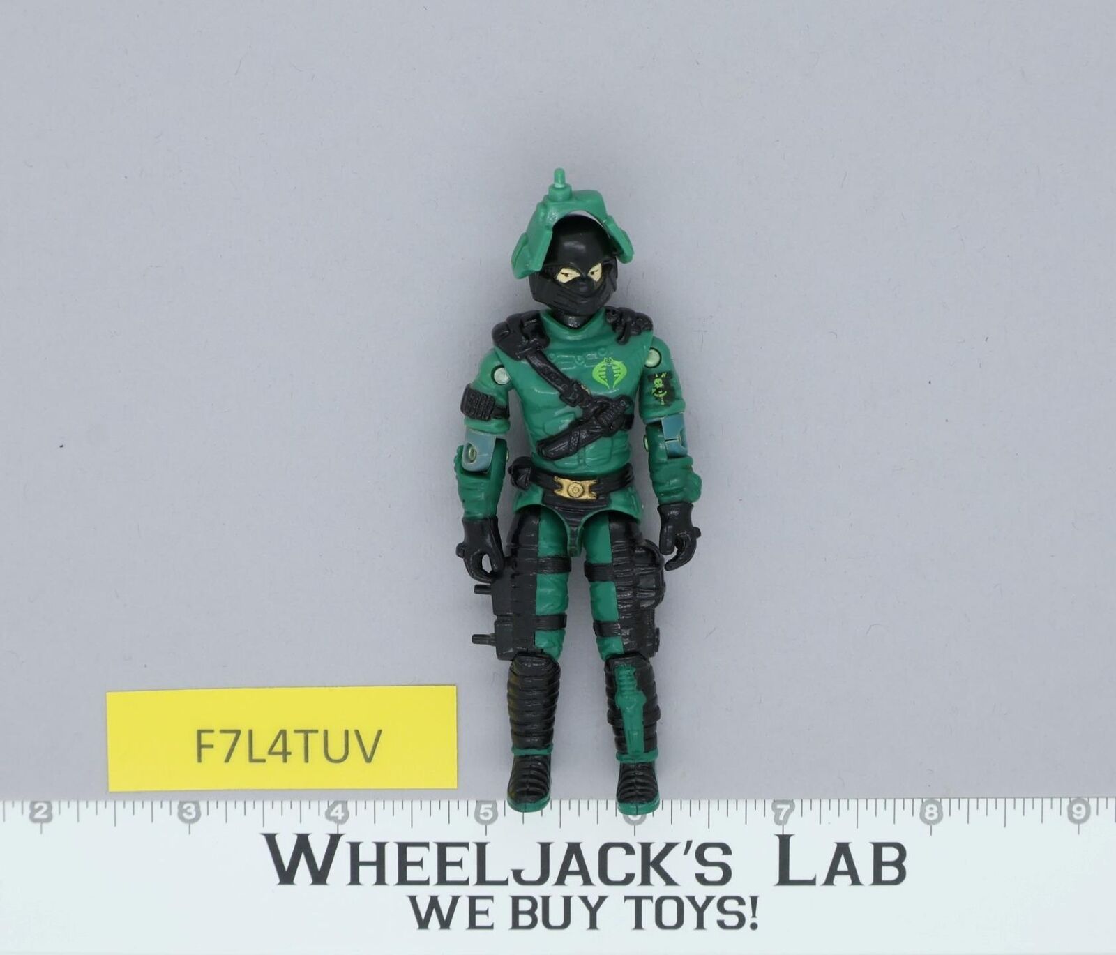 Night-Viper V1 G.I. Joe 1989 Hasbro Vintage Action Figure - Wheeljack's Lab
