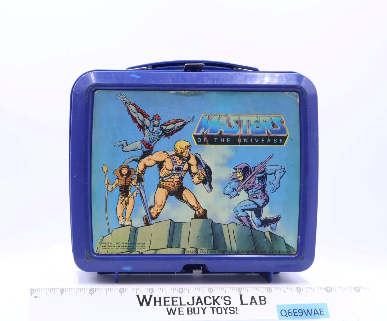 He-Man Masters of the Universe MOTU 1983 Aladdin Industries Plastic ...