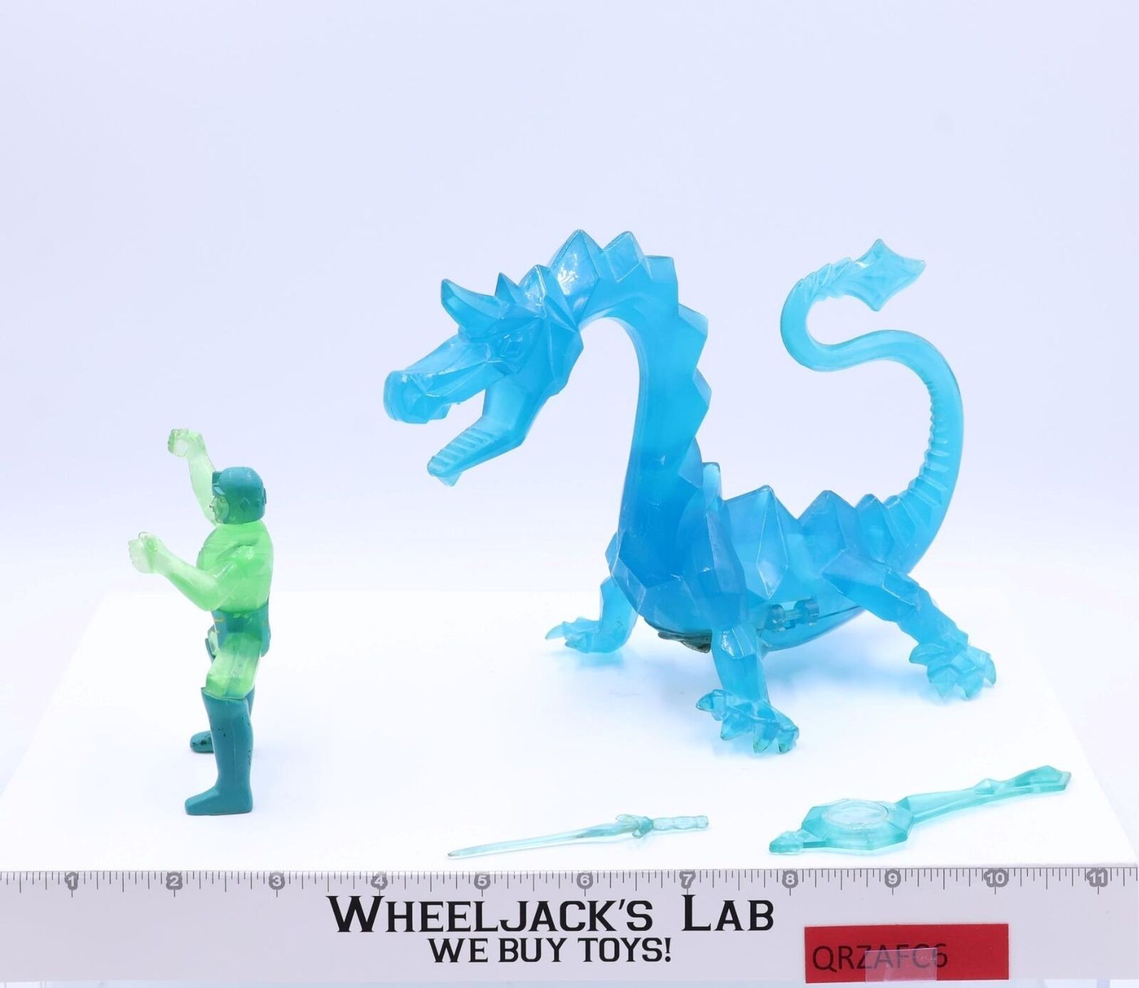 Crystal Warrior Dragon The Saga of Crystar 1982 Remco 3.75" Figure w ...