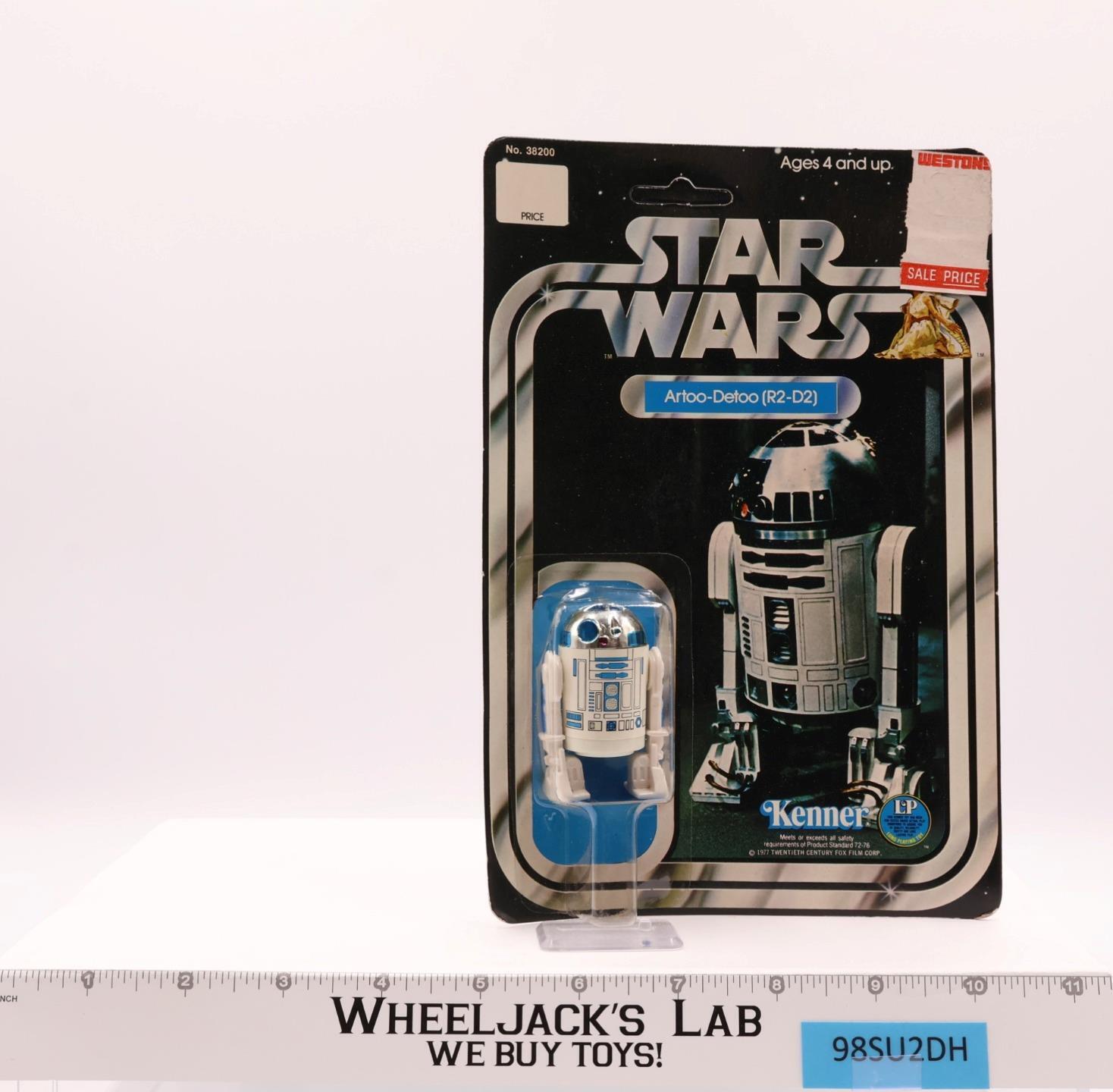 R2-D2 12 Back-C Star Wars 1977 Kenner Vintage Action Figure NEW SEALED ...