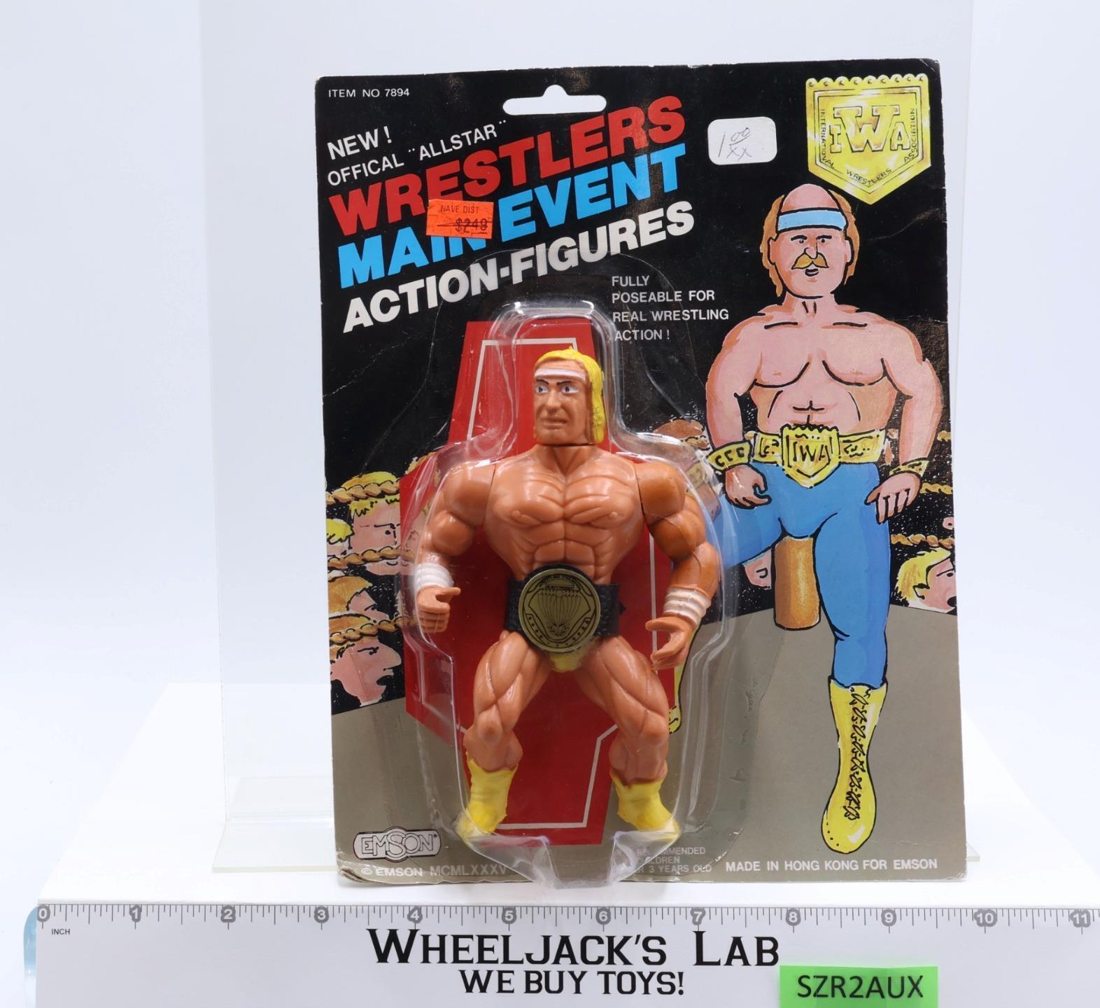 Hulk Hogan KO Knockoff Bootleg Wrestling Champions Figure Vintage 1985 ...