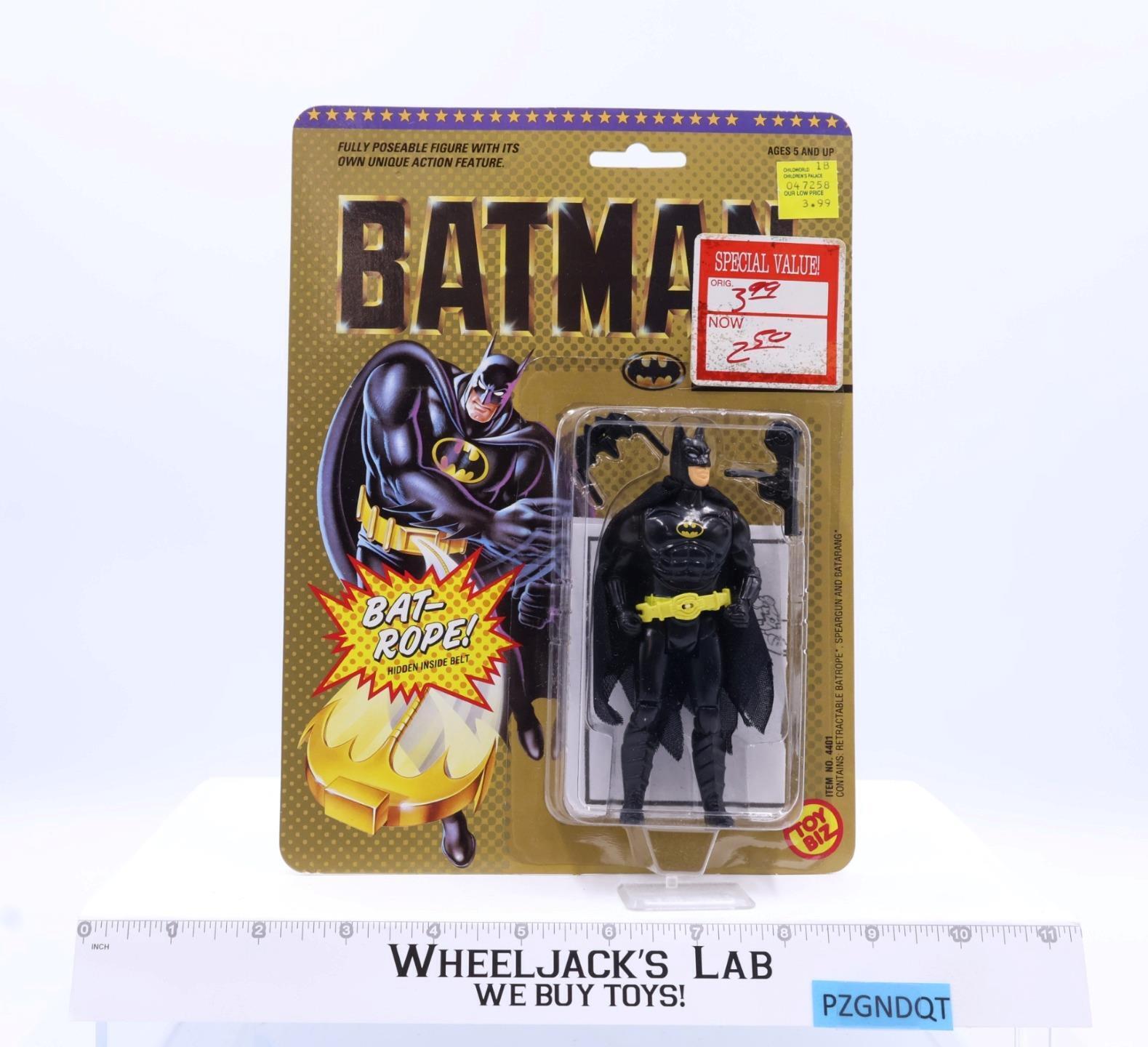 Batman Bat Rope MOSC NEW DC Comic Super Heroes Toy Biz 1989 Action ...