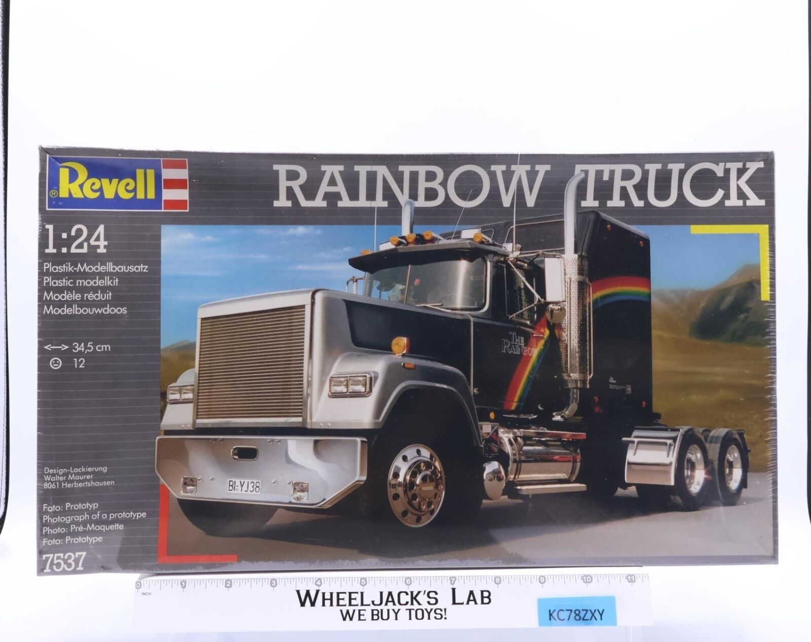 #7537 Rainbow Truck Semi-Tractor Revell Germany 1:24 Model Kit NEW ...