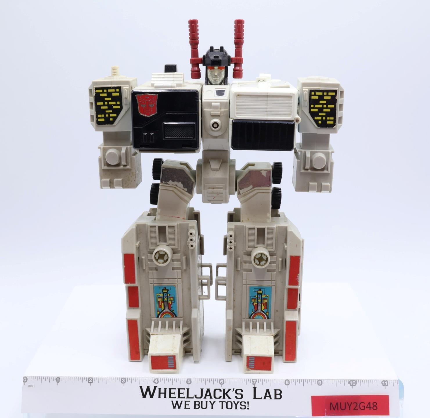 Metroplex Vintage 1985 G1 Transformers Hasbro Action Figure - Wheeljack ...