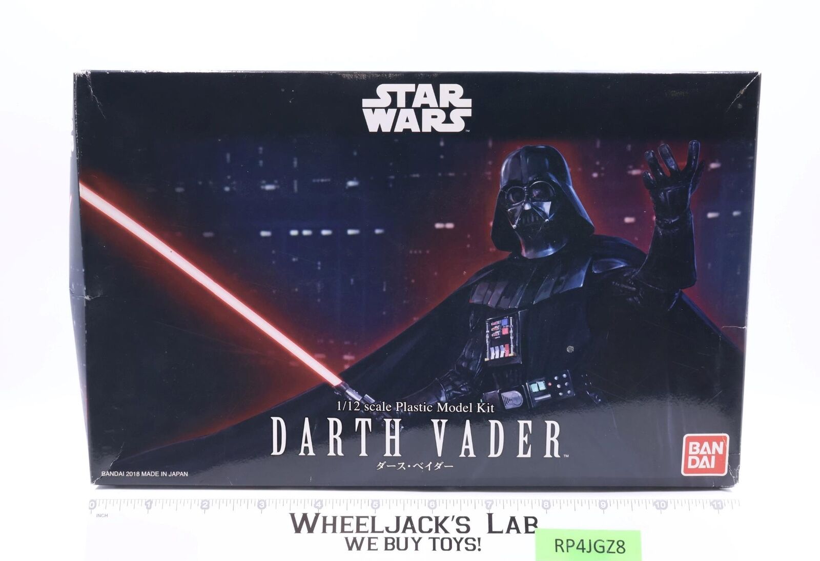 Darth Vader Star Wars 2018 Bandai 1/12 Scale Model Kit NEW - Wheeljack ...