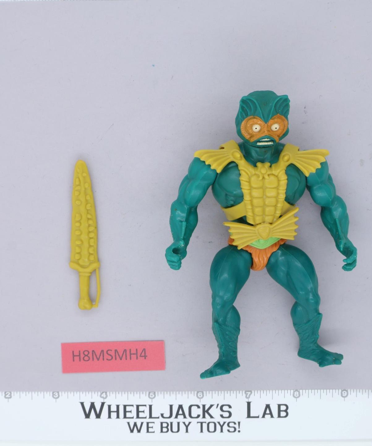 Mer-Man 100% Complete He-Man Masters of the Universe MOTU 1982 Mattel ...
