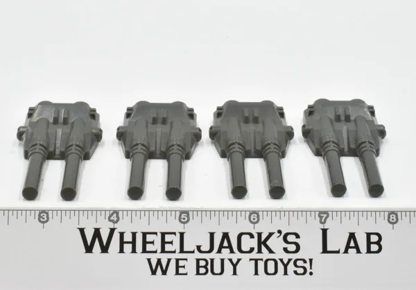 Scorponok 4x Dual Laser Guns Cannons 1987 Vintage G1 Transformers ...