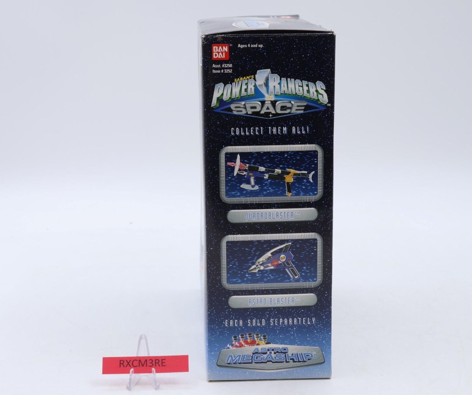 Astro Megaship 100% Complete Power Rangers In Space 1997 Bandai Action ...