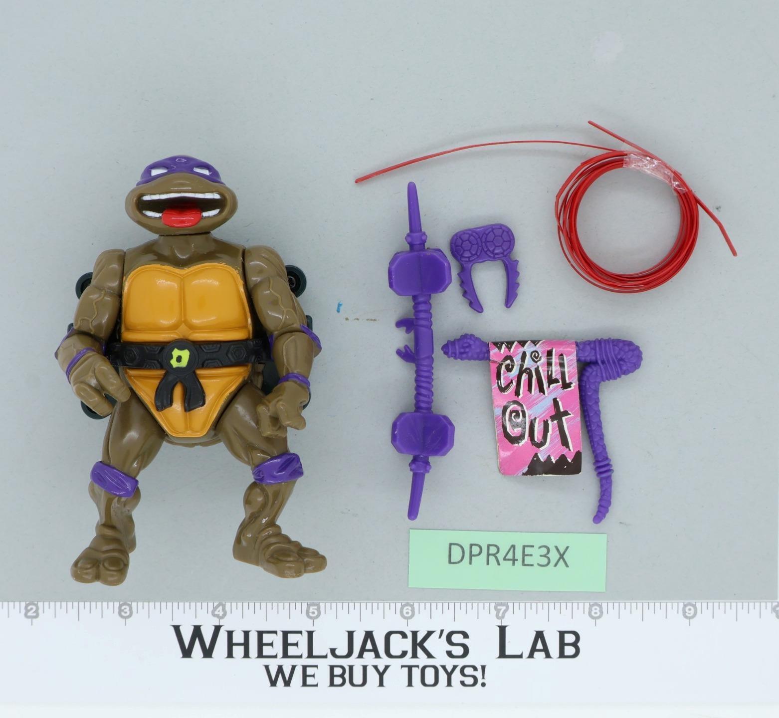 Talking Turtles Donatello 100% Complete 1991 Playmates - Wheeljack's Lab