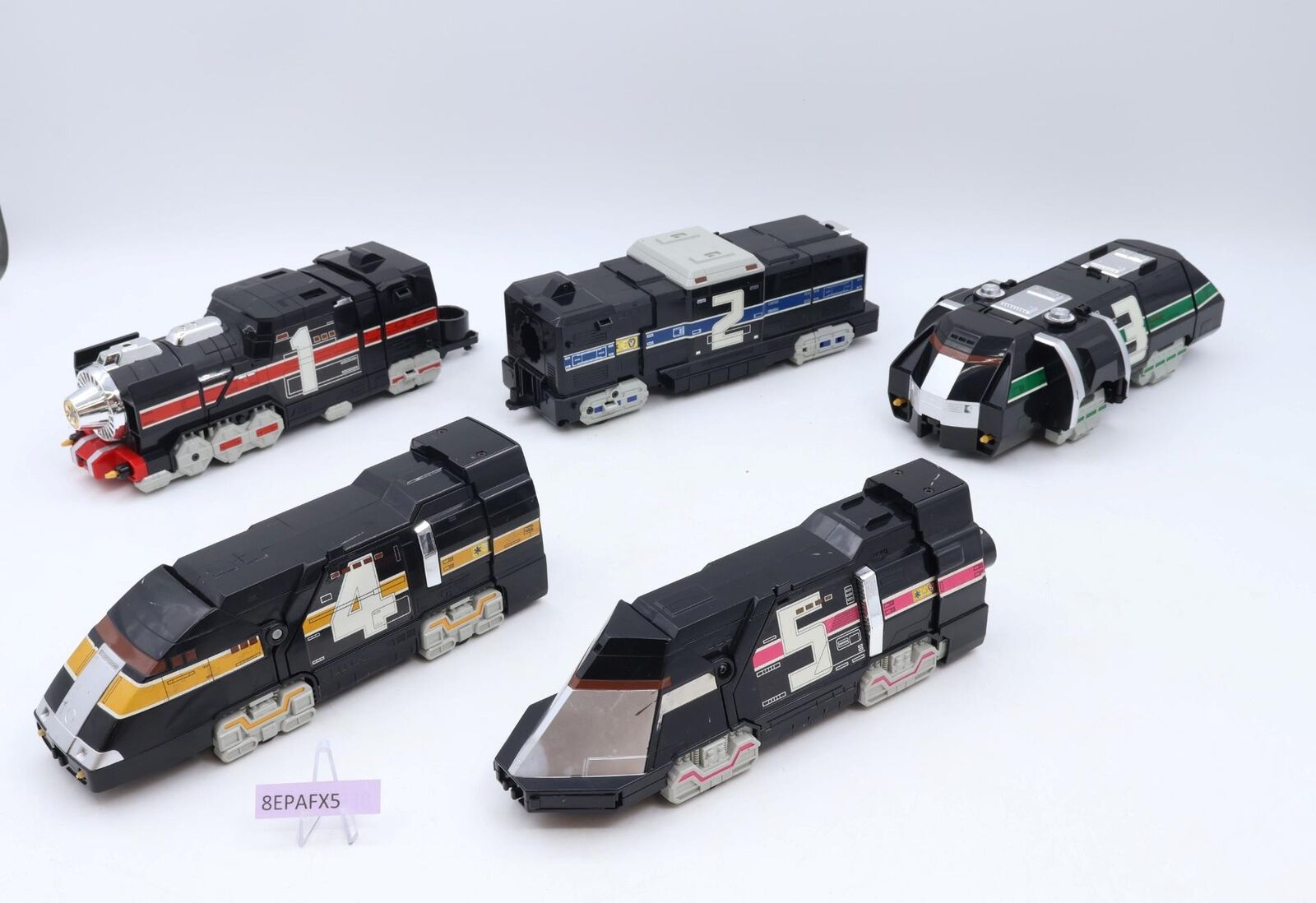 Super Train Megazord Power Rangers Lightspeed Rescue 1999 Bandai ...