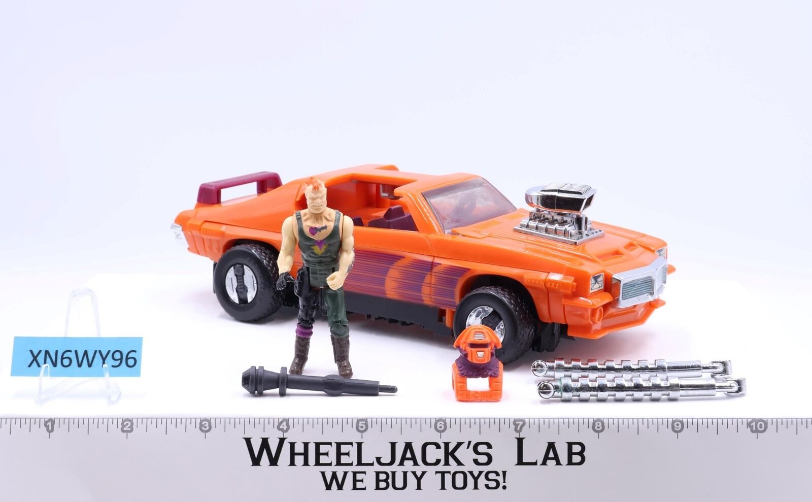 Stinger W/Bruno Sheppard 100% Complete 1986 MASK M.A.S.K. Kenner Figure ...