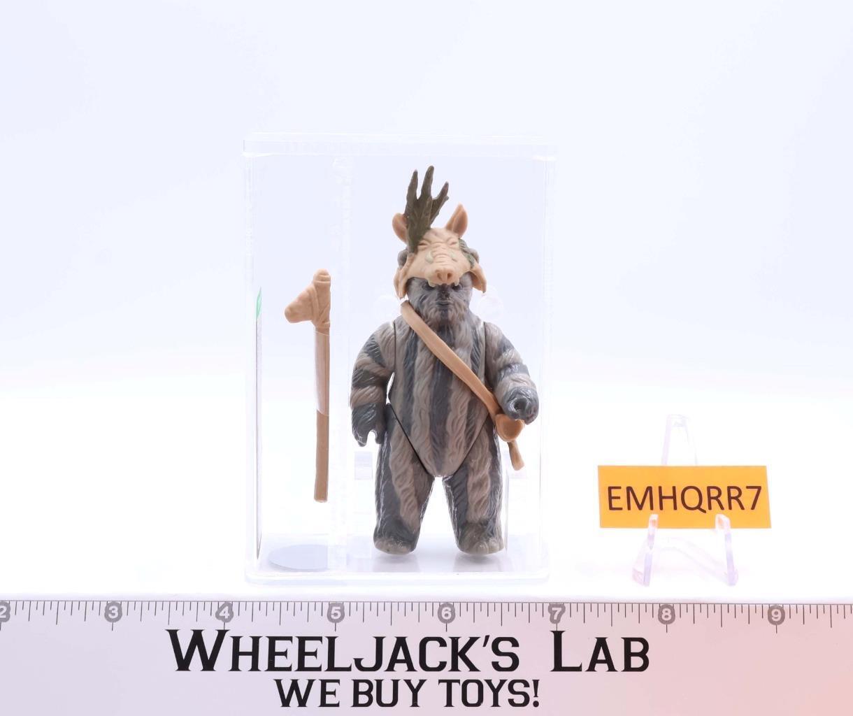 Teebo Ewok AFA GRADED U85 Star Wars 1984 Kenner Action Figure ...