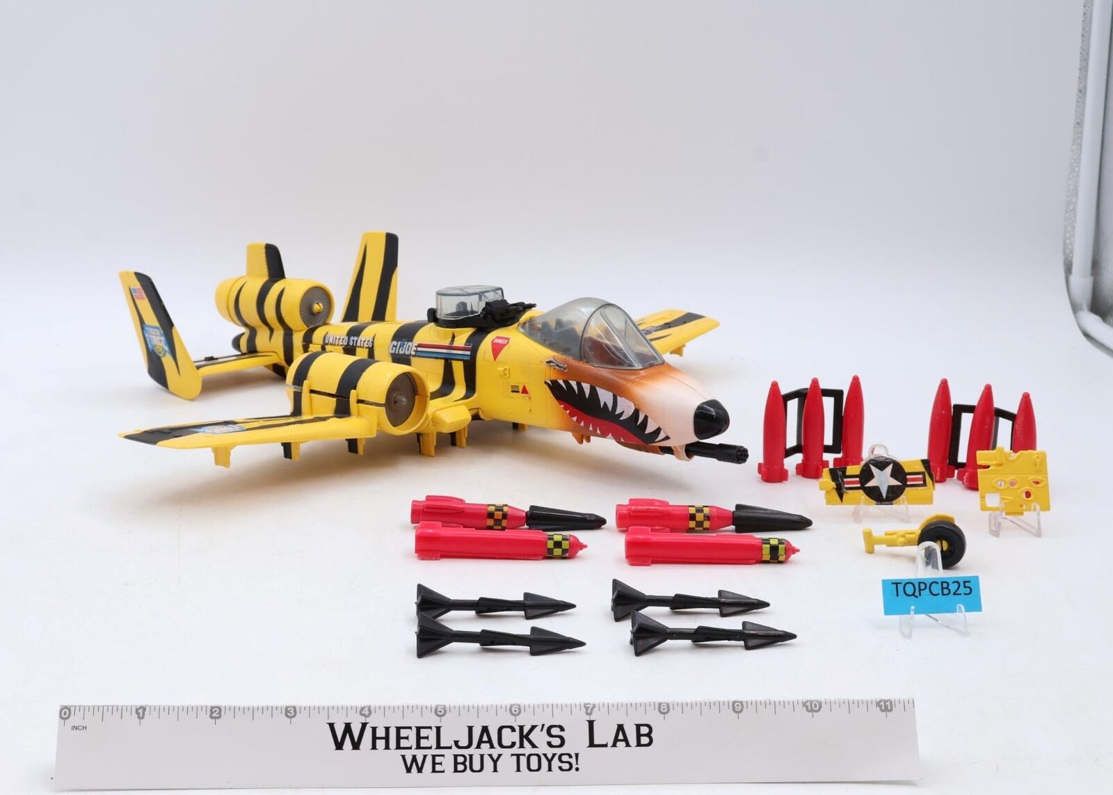 Tiger Rat 100% Complete GI Joe Tiger Force 1988 Hasbro Action Figure ...