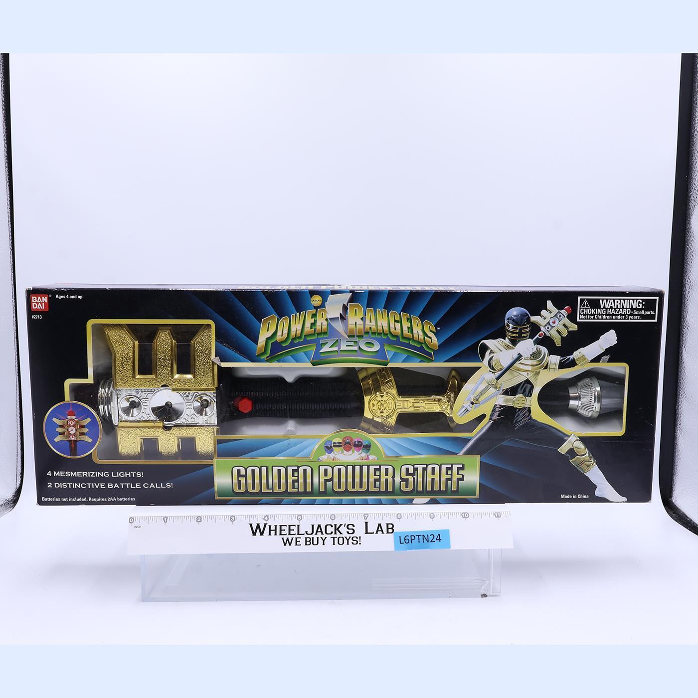 Golden Power Staff Mighty Morphin Power Rangers 1996 Bandai NEW SEALED ...