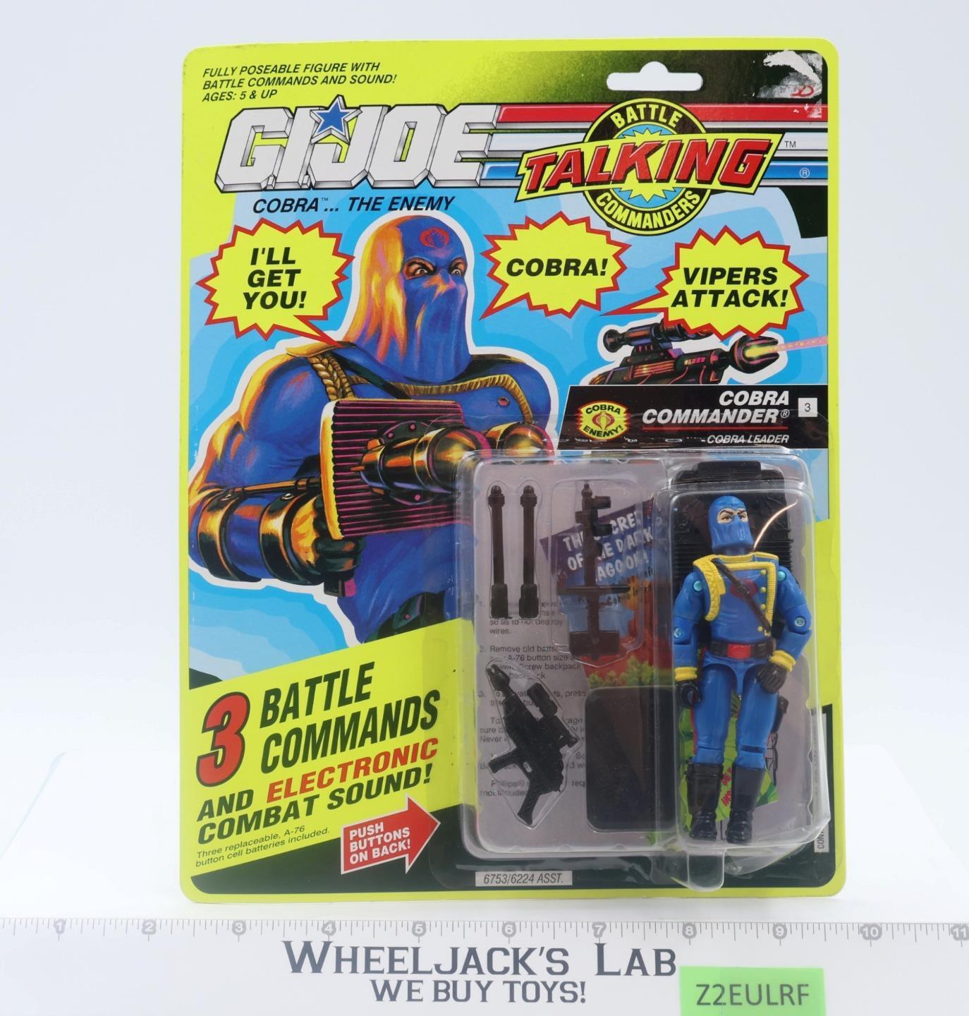 Cobra Commander GI Joe Talking Battle Commanders 1991 Hasbro Action ...