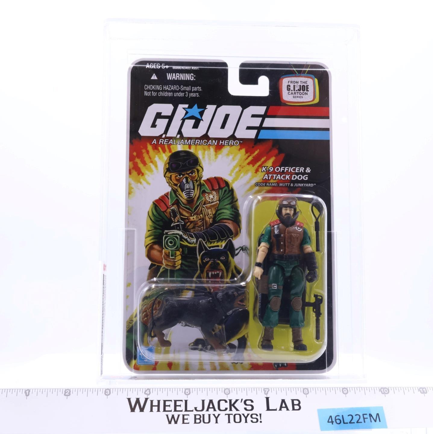 Mutt & Junkyard CAS GRADED 80+ GI Joe 18-Back Cartoon Series 2008 ...