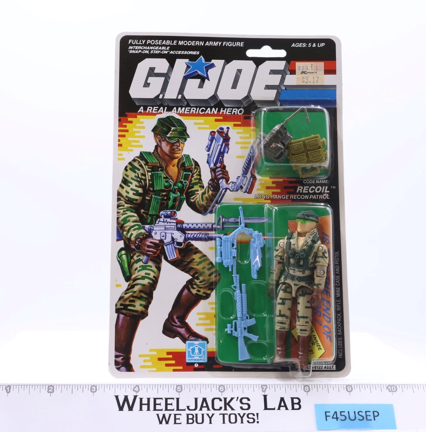 Recoil GI Joe 1989 Hasbro Vintage Action Figure NEW MOSC SEALED ...