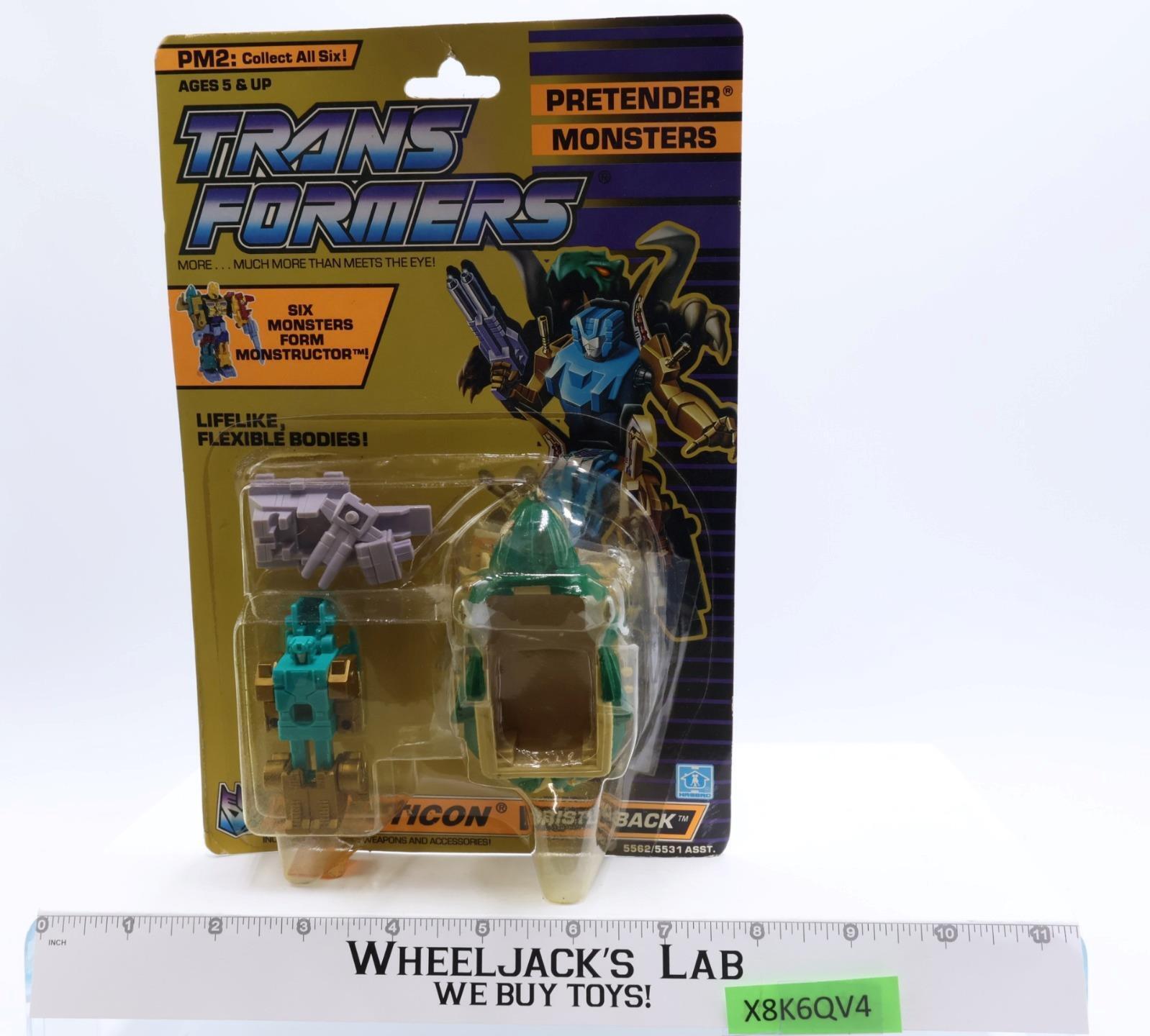 Bristleback Pretender Monsters 1989 Vintage Hasbro G1 Transformers ...