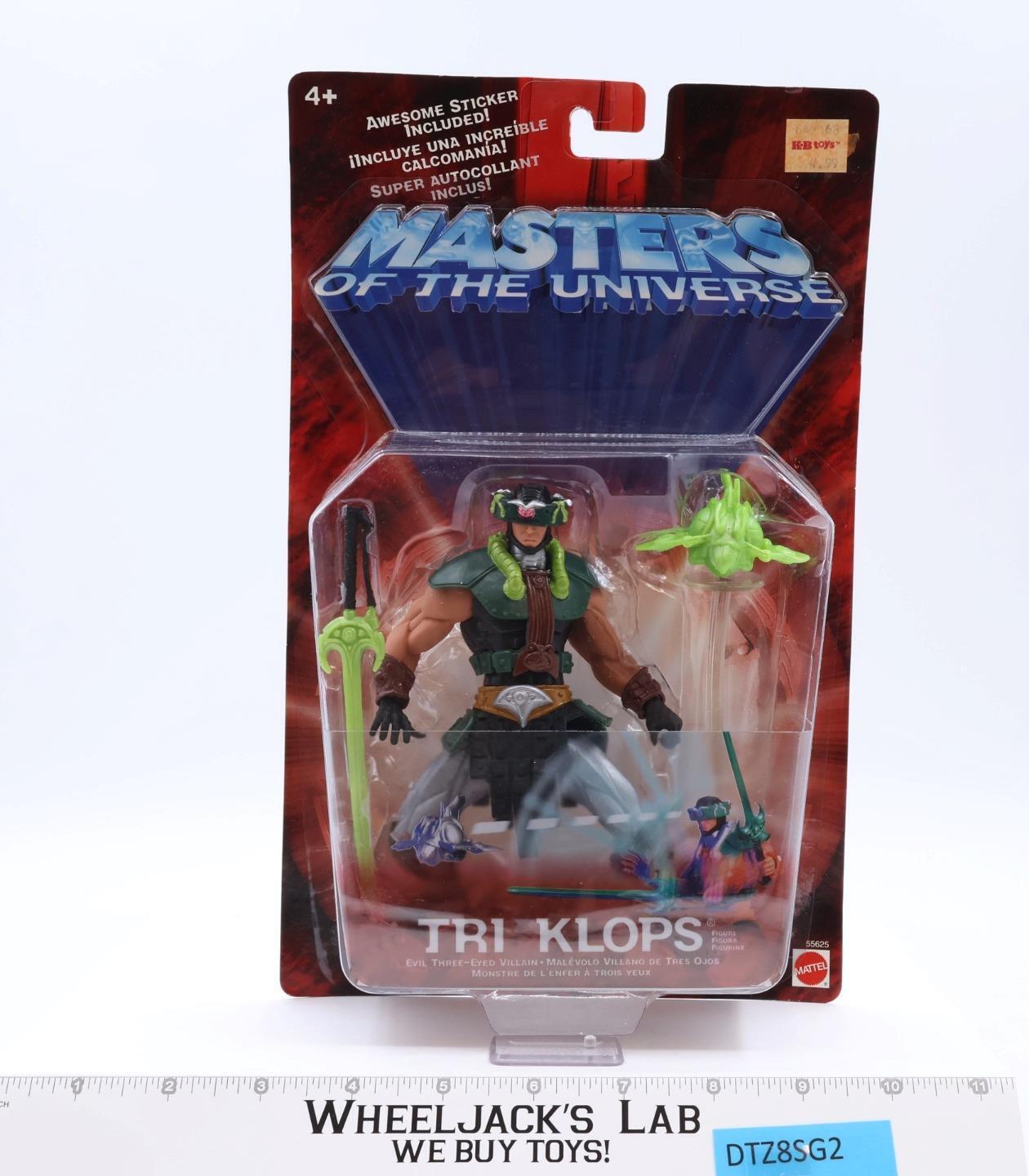 Tri-Klops He-Man 200X Masters Of The Universe MOTU 2002 Mattel NEW ...