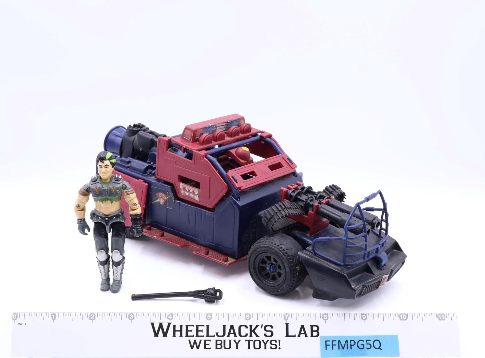 Thunder Machine W/ Thrasher G.I. Joe 1986 Hasbro Action Figure Vehicle ...