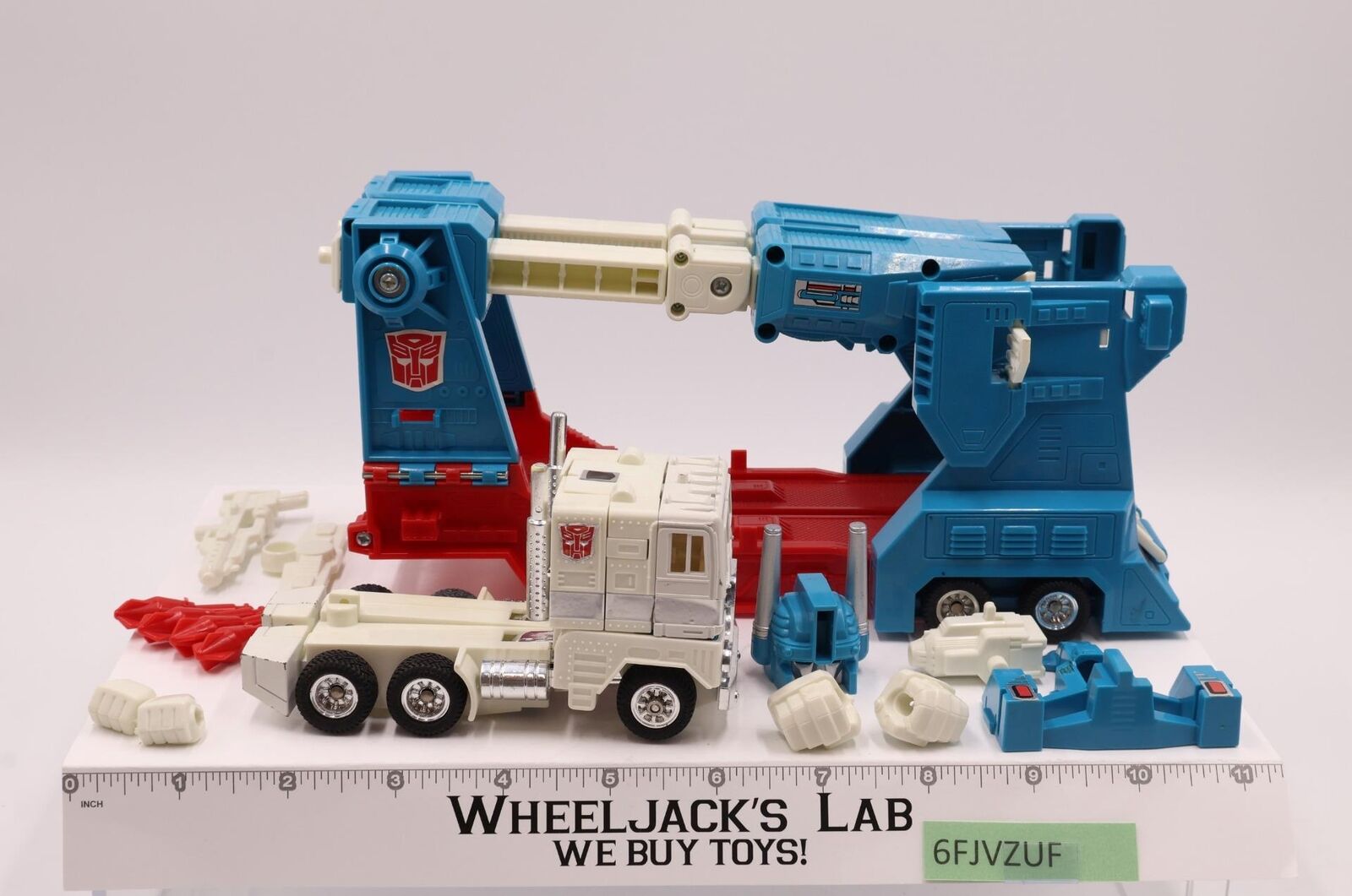 Ultra Magnus 100% Complete 1986 Vintage G1 Transformers Action Figure ...