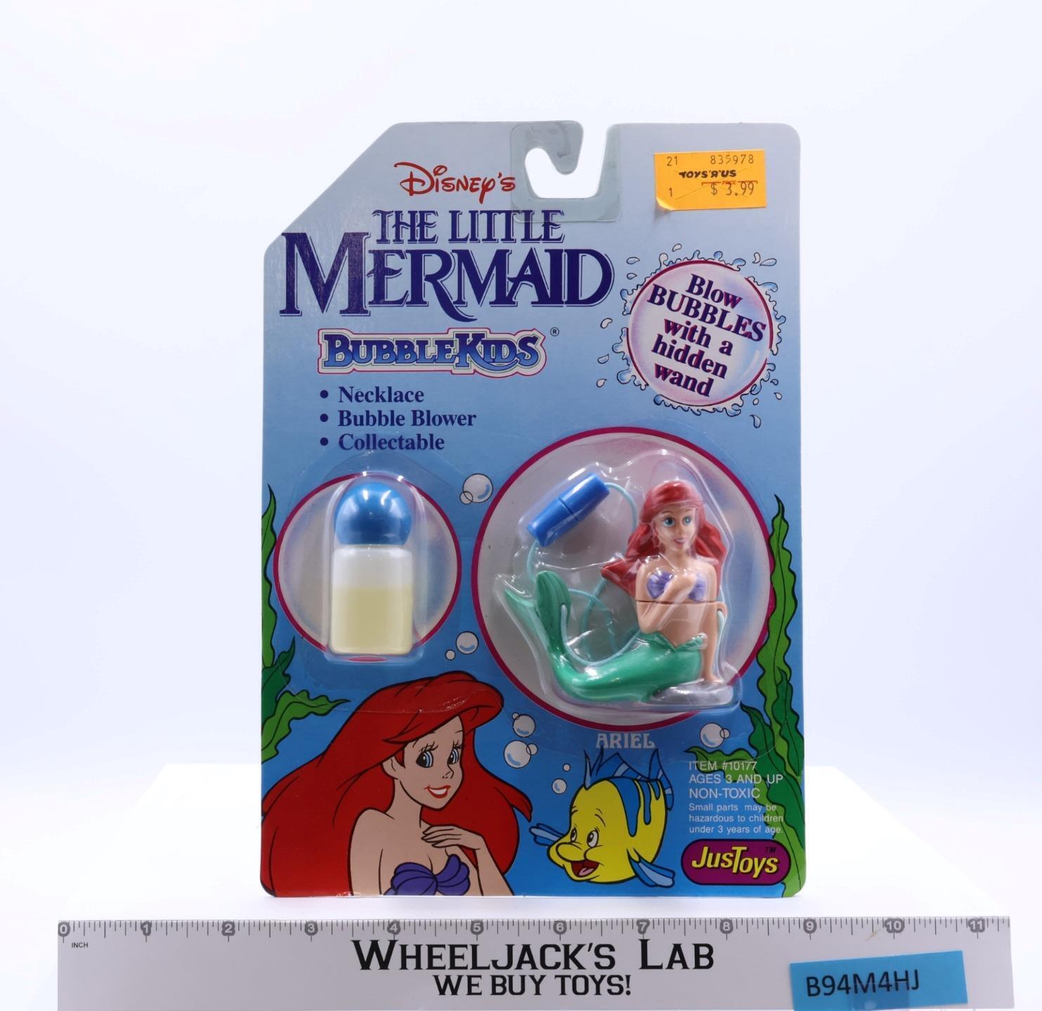Ariel Bubble Blower Necklace The Little Mermaid Disney Just Toys NEW ...