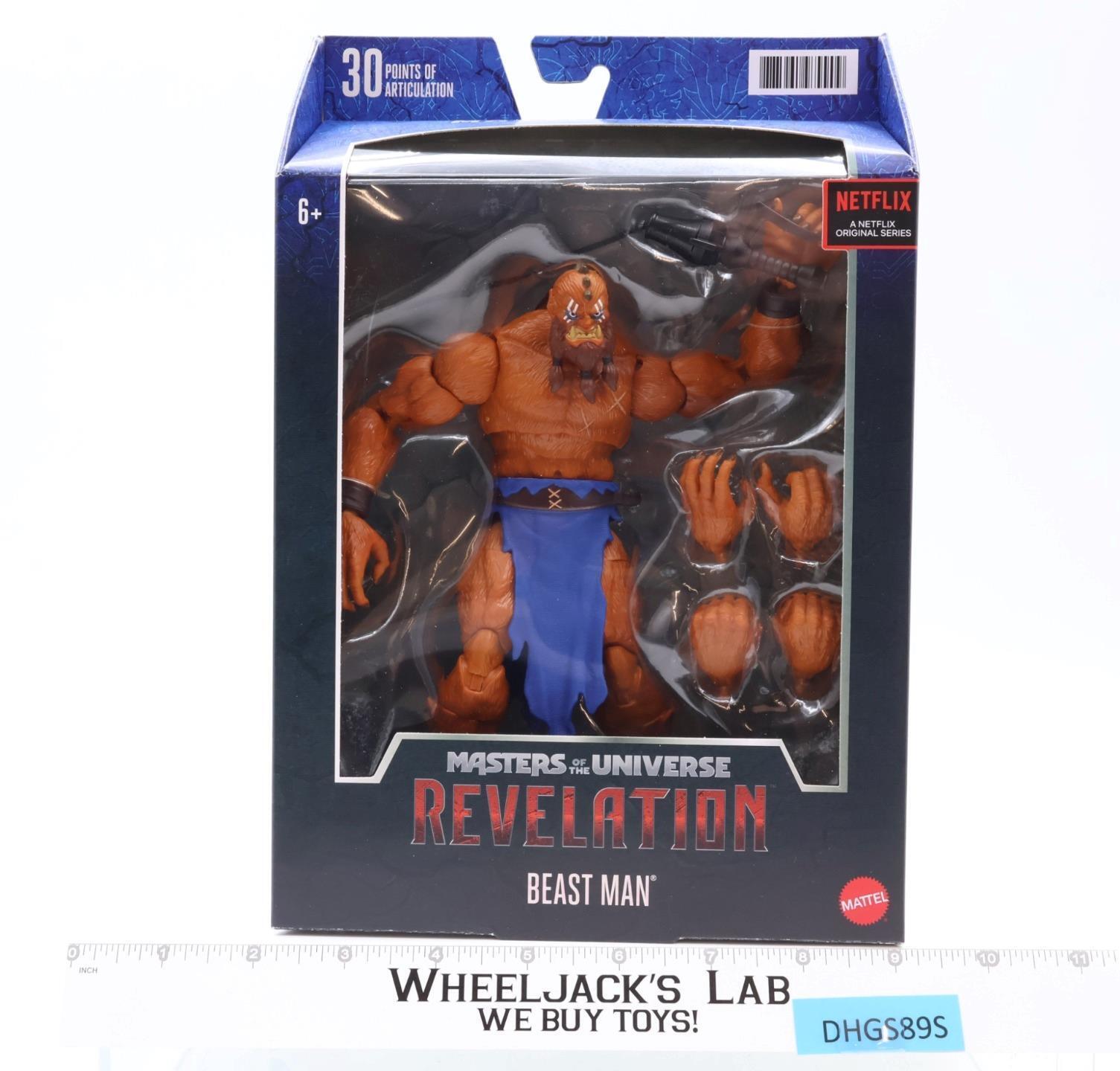 Beast Man Masters of the Universe Masterverse Revelation Netflix NEW ...