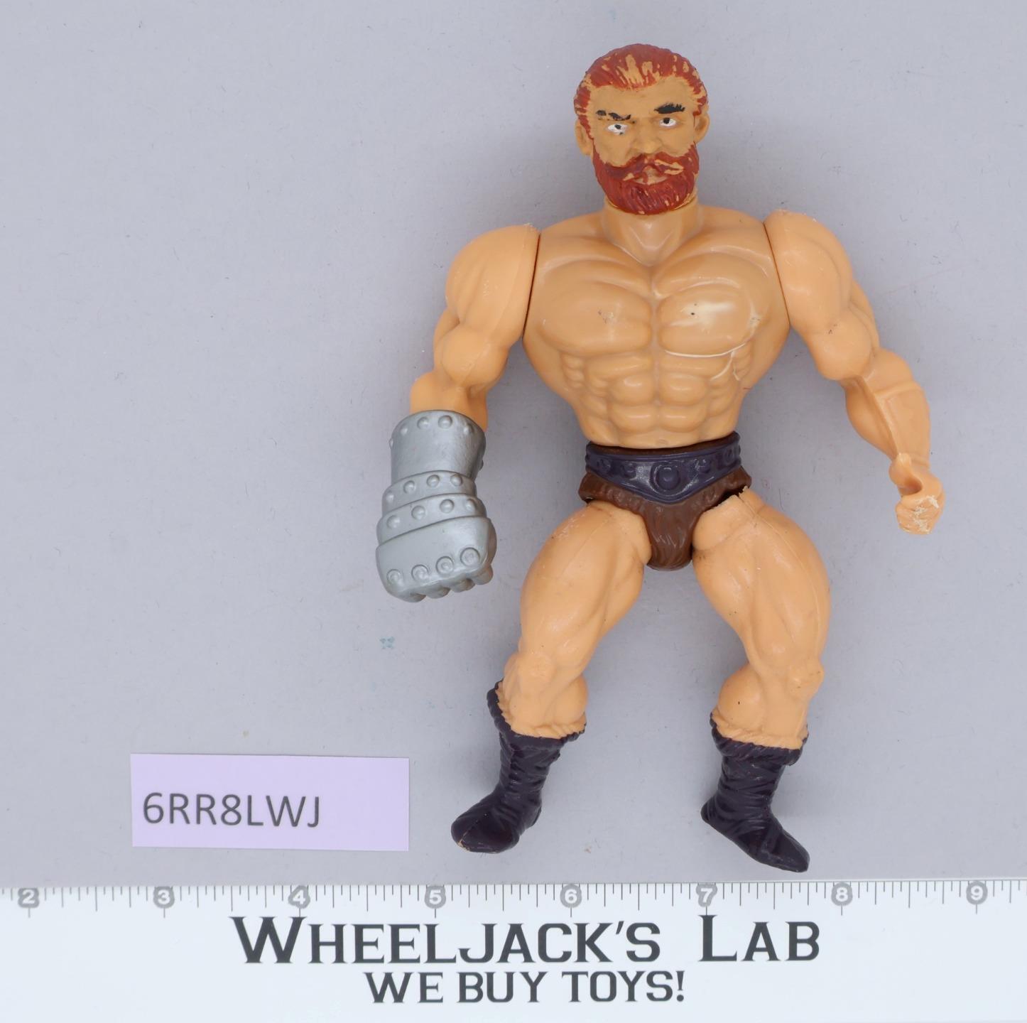 Fisto He Man Masters Of The Universe Motu Mattel 1984 Vintage Action Figure Wheeljacks Lab