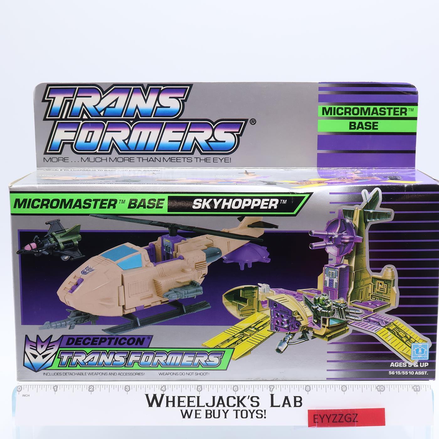 Skyhopper Micromaster Base G1 Transformers 1989 Hasbro Vintage Figure ...