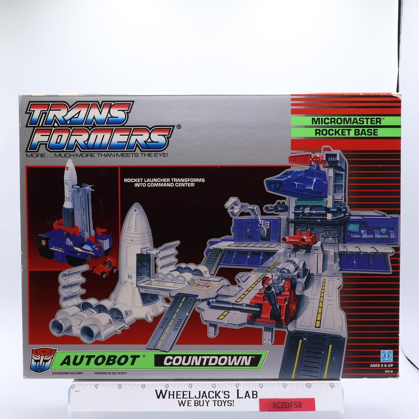 Countdown Micromaster Rocket Base G1 Transformers 1989 Hasbro Vintage ...