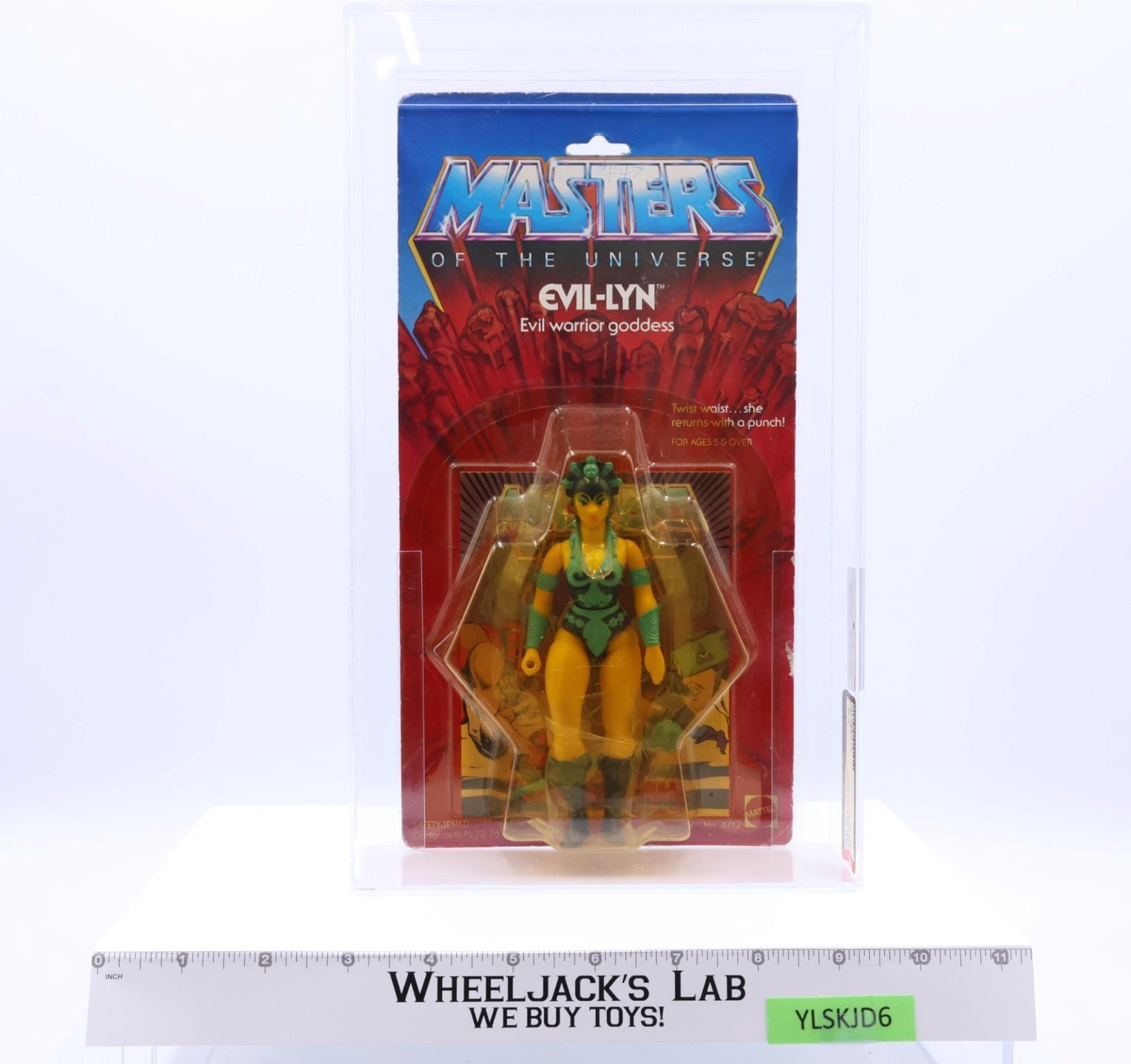 Evil Lyn AFA GRADED 75 75/80/90 Masters of the Universe MOTU 12-Back ...