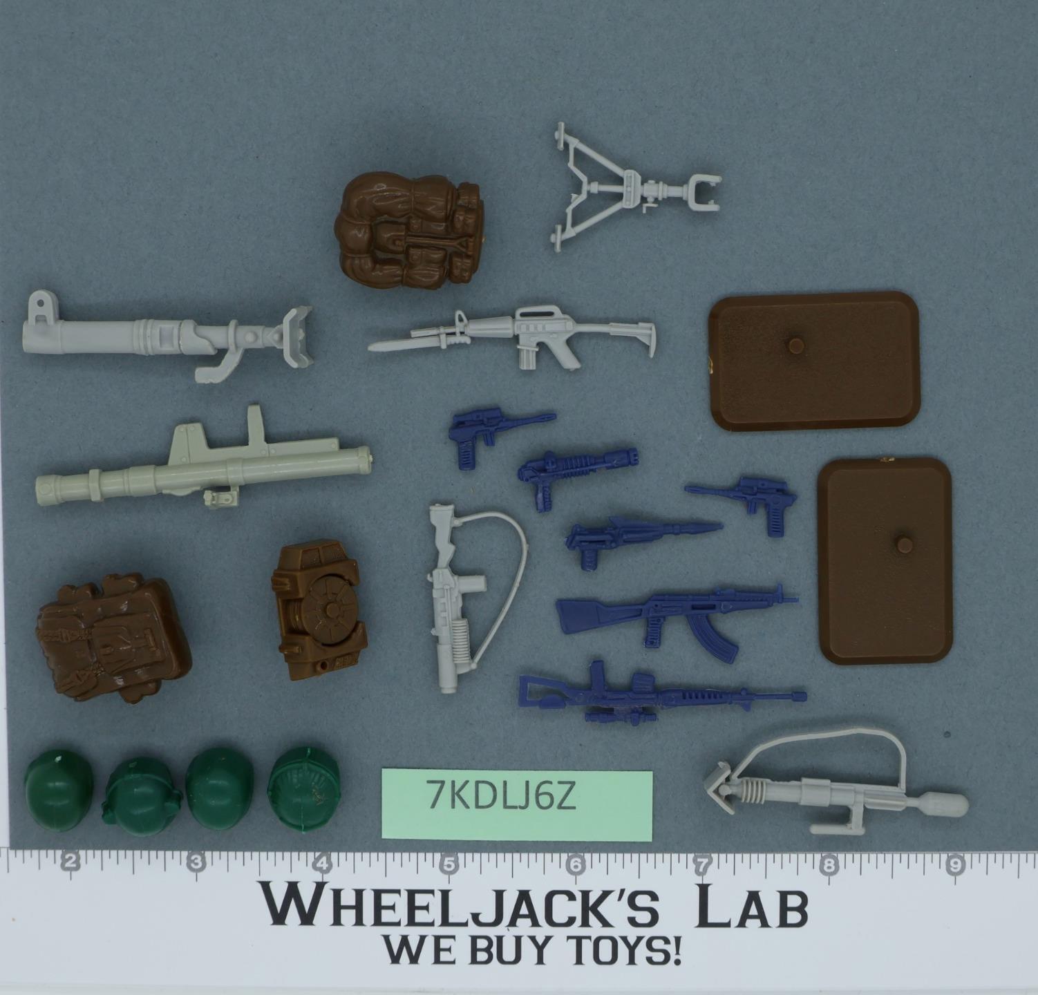 Battle Gear Accessory Set 2 Lot 6 1984 Weapons GI Joe Vintage Action ...