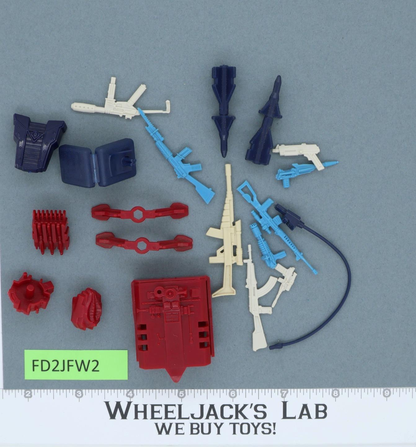 Battle Gear Accessory Set 4 Lot 5 1986 Weapons GI Joe Vintage Action ...
