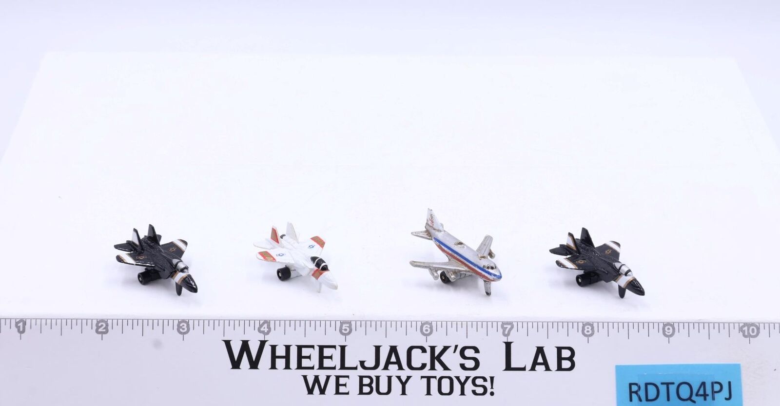 Lot of 4 Jets/Airplanes/Planes 1988-89 Vintage Galoob Micro Machines ...