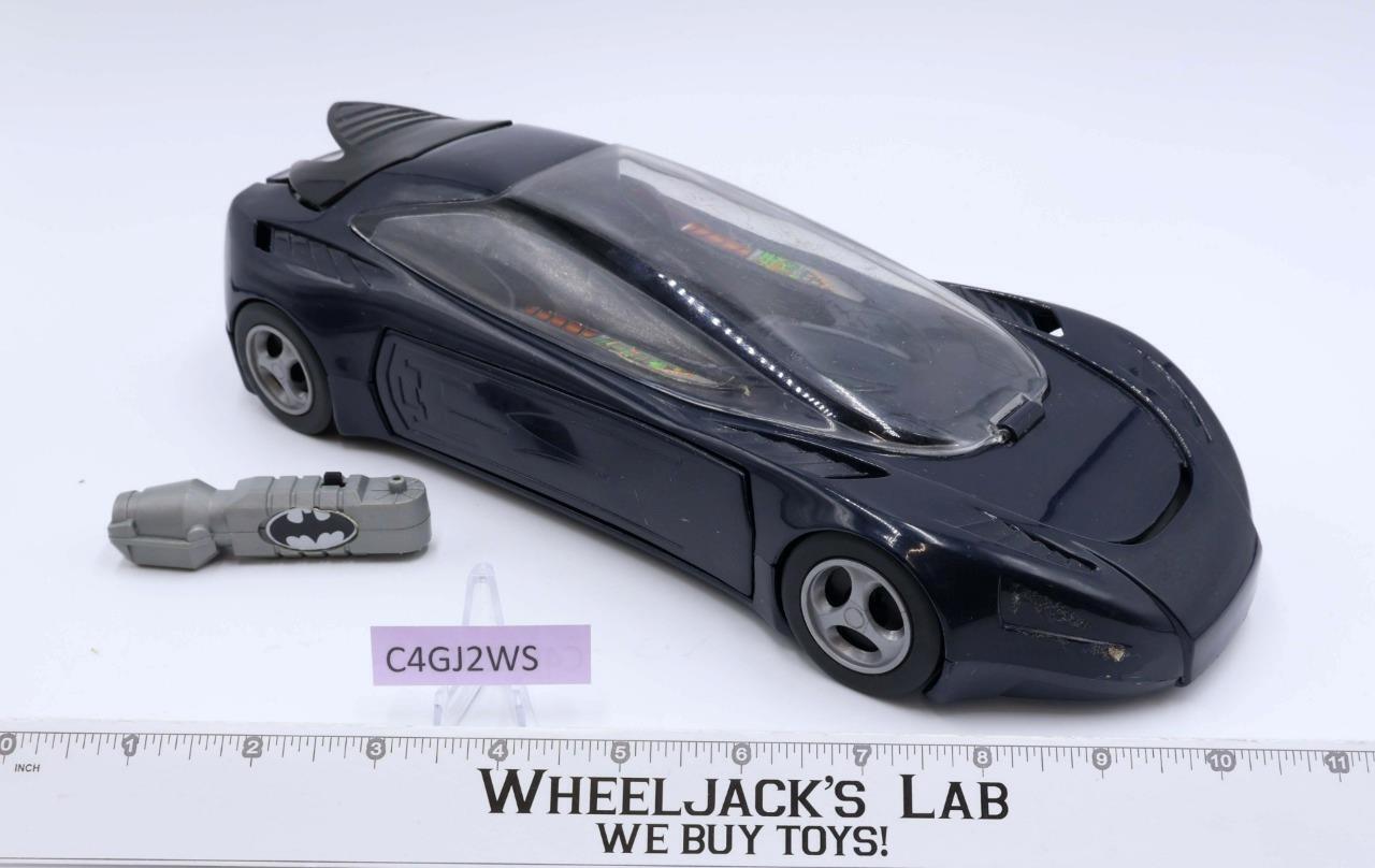 Street Jet Batmobile Batman Animated Series 1992 Kenner Vehicle W/Bruce ...