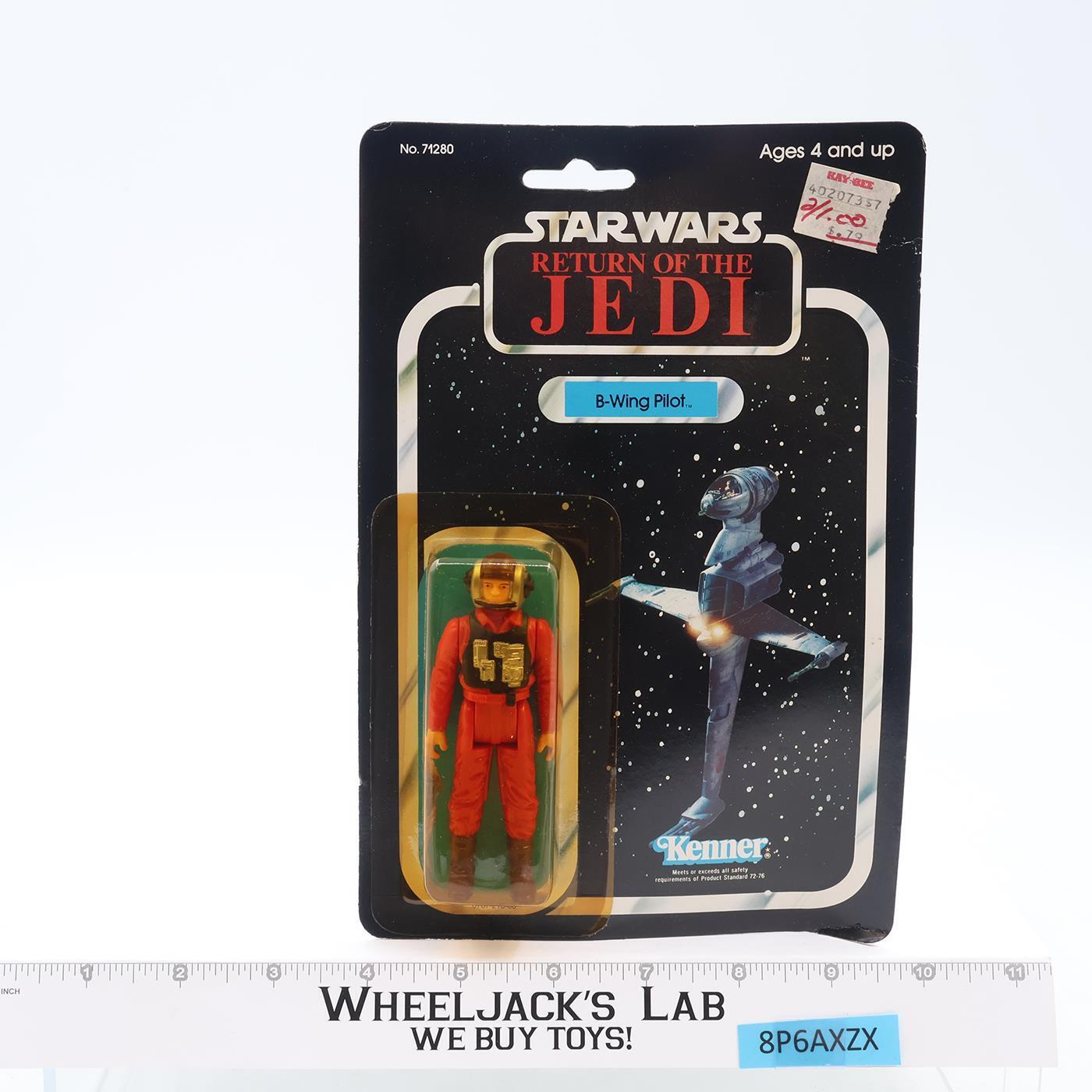 B-Wing Pilot 79 Back-A Star Wars ROTJ 1983 Kenner Action Figure NEW ...