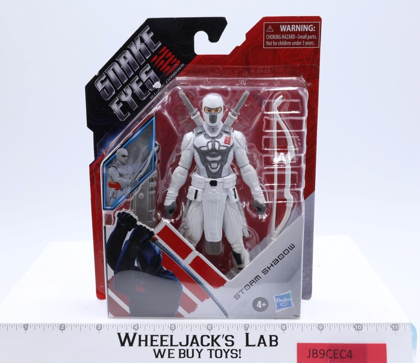 Storm Shadow GI Joe Origins 2020 Hasbro NEW MOSC 6" - Wheeljack's Lab