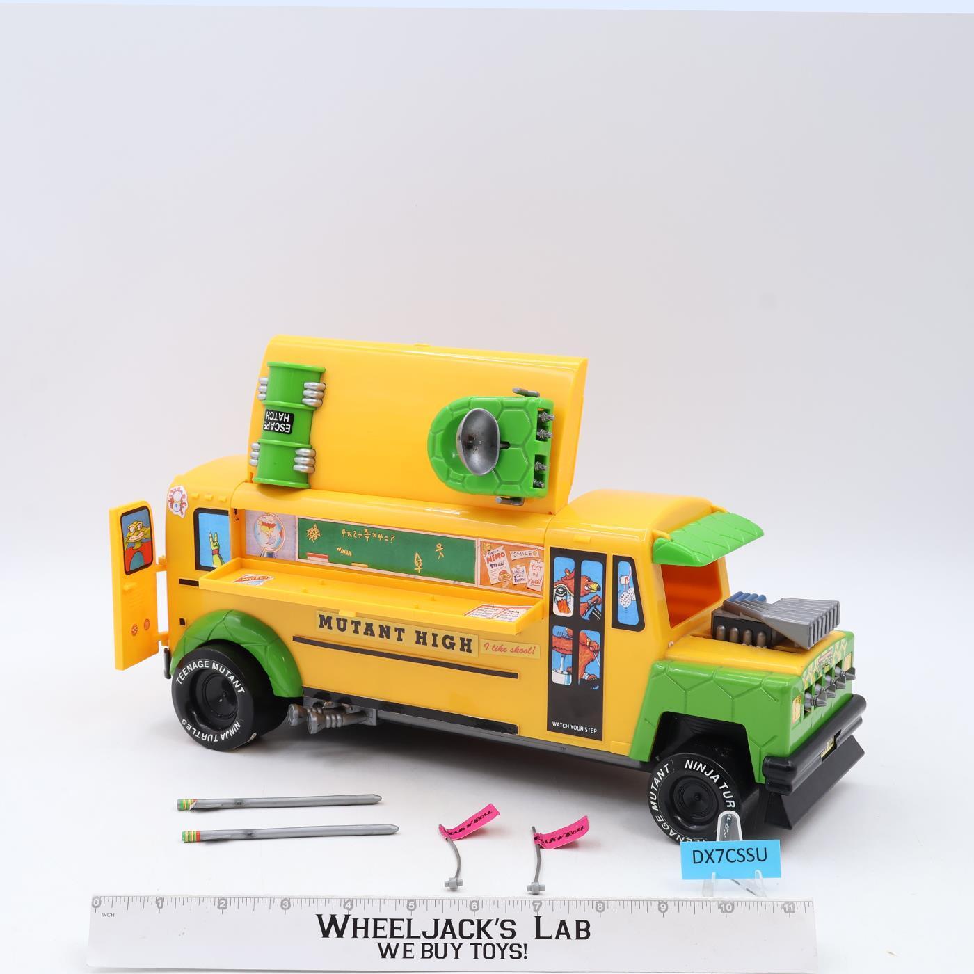 Rock n Roll Muta Bus Complete Teenage Mutant Ninja Turtles TMNT 1992 ...