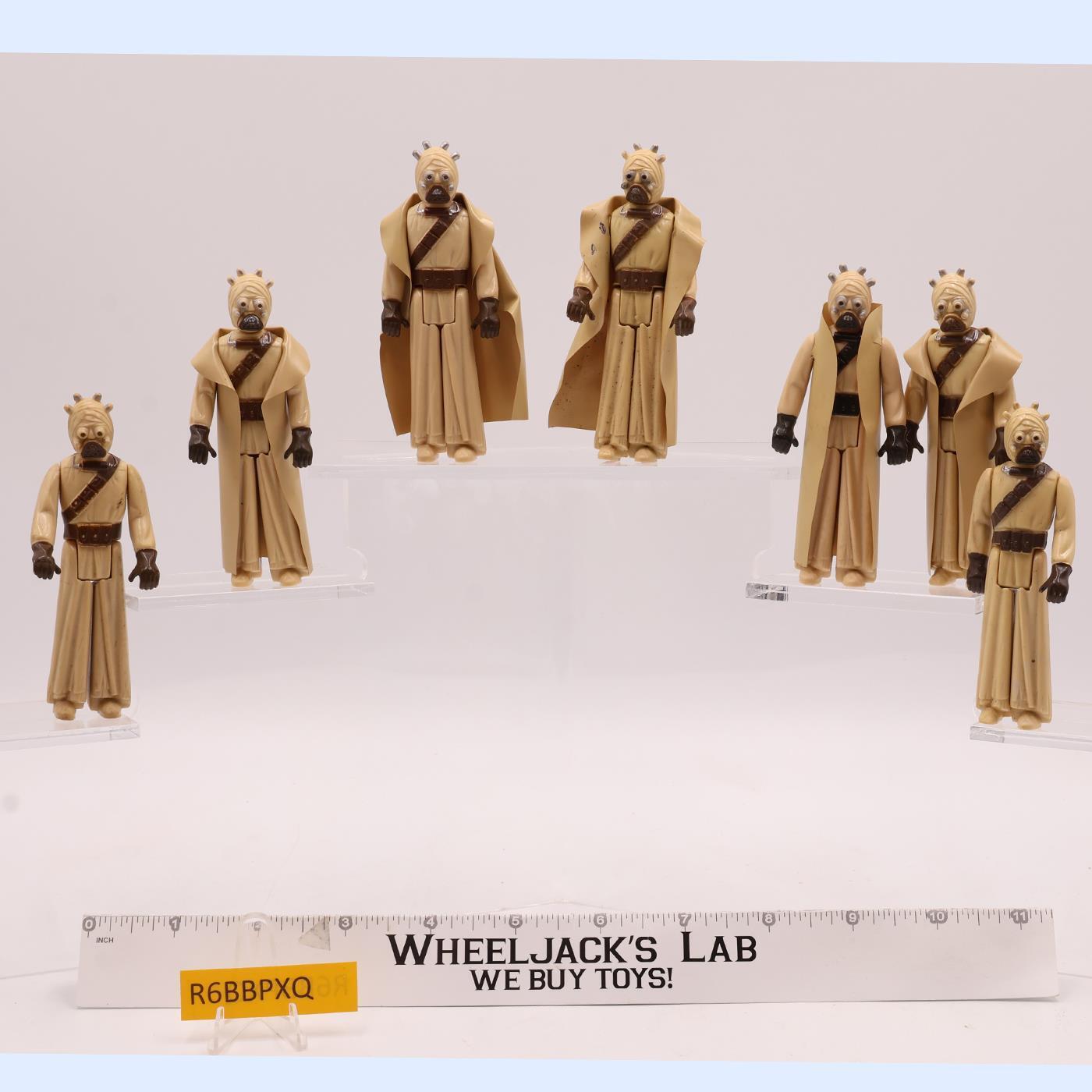 Lot of 7 Tusken Raiders Sand People Star Wars 1977 Vintage Action ...