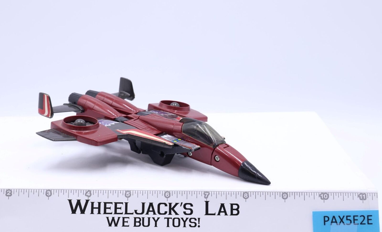 Thrust 1985 Vintage G1 Transformers F-15 Fighter Action Figure Hasbro ...