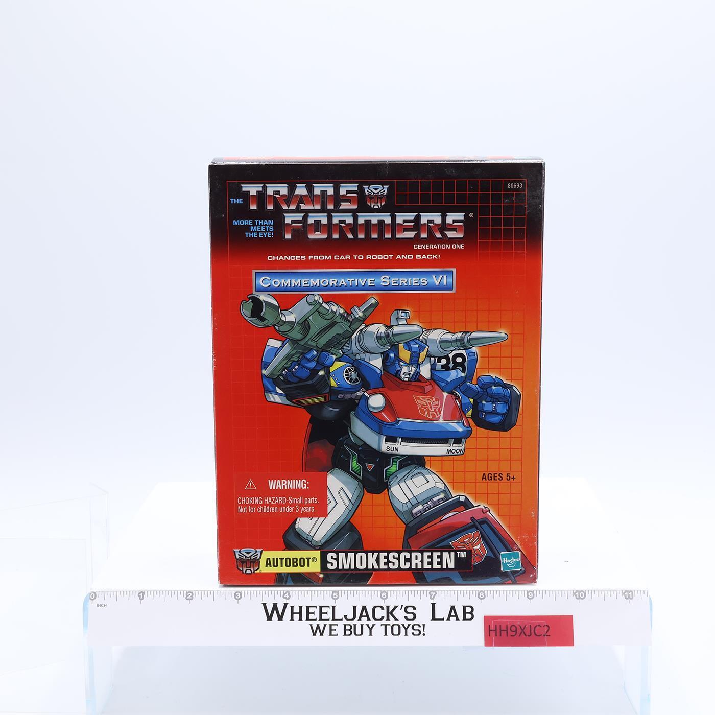 Smokescreen Commemorative Series Reissue Transformers 2002 Hasbro NEW ...