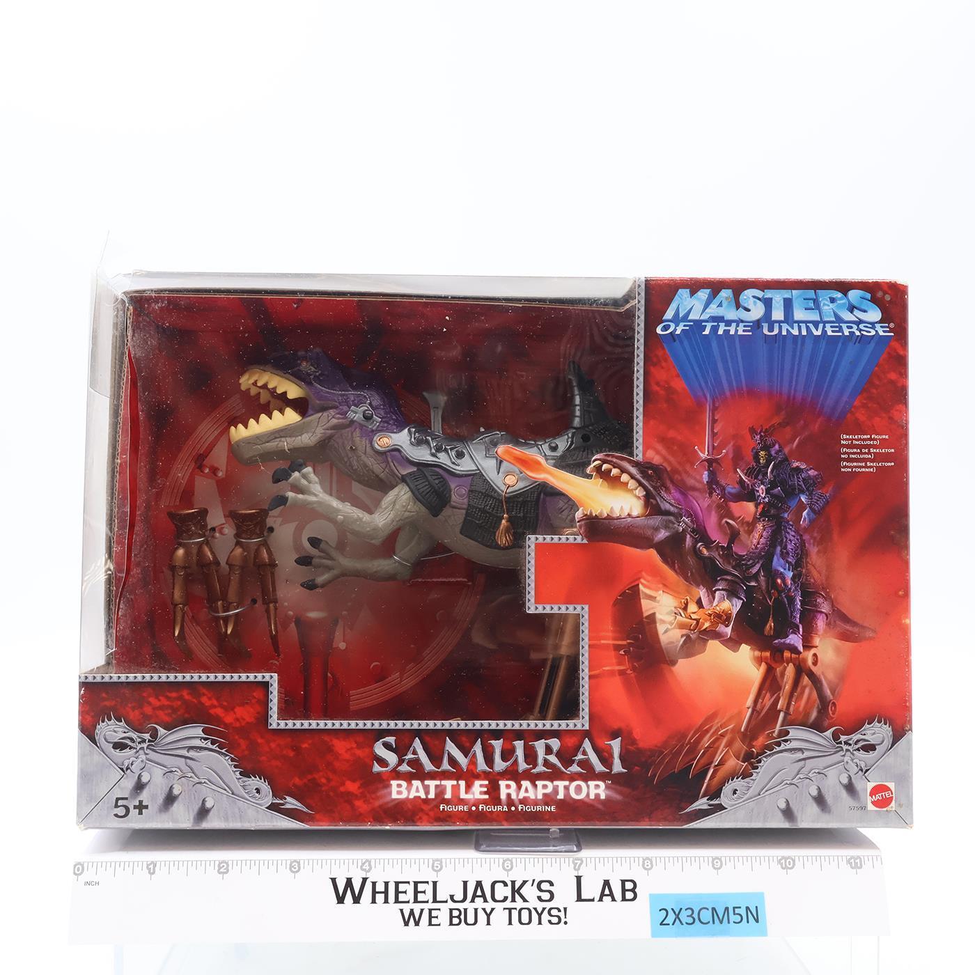 Samurai Battle Raptor He-Man 200X Masters Of The Universe MOTU 2002 ...