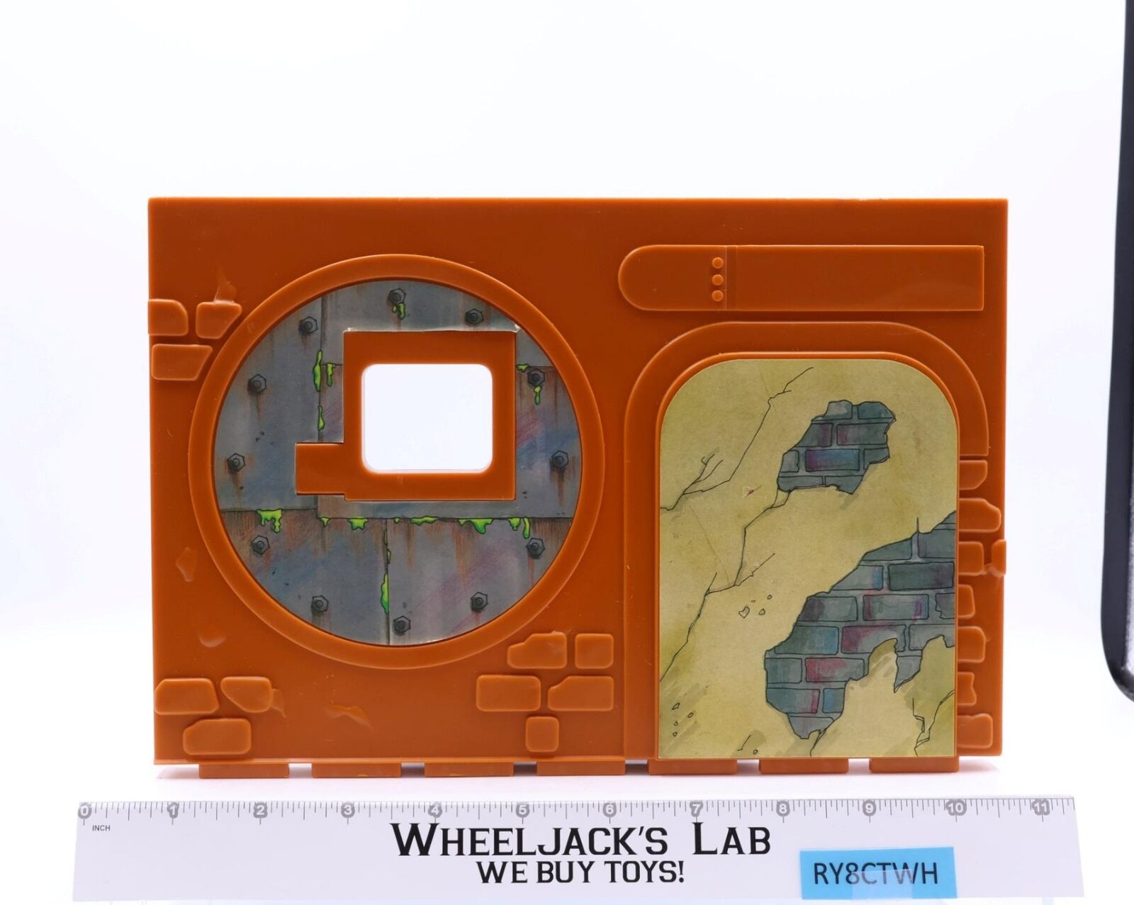 Sewer Lair Orange Back Wall Teenage Mutant Ninja Turtles TMNT Vintage ...