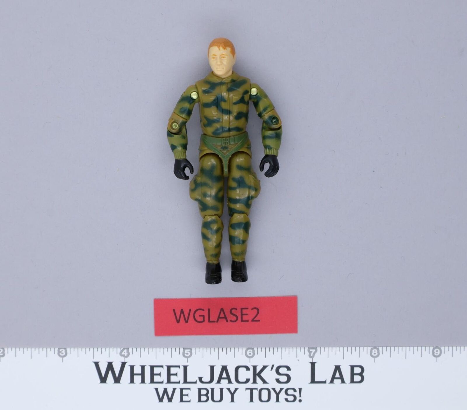 Rip Cord V1 G.I. Joe 1984 Hasbro Vintage Action Figure - Wheeljack's Lab