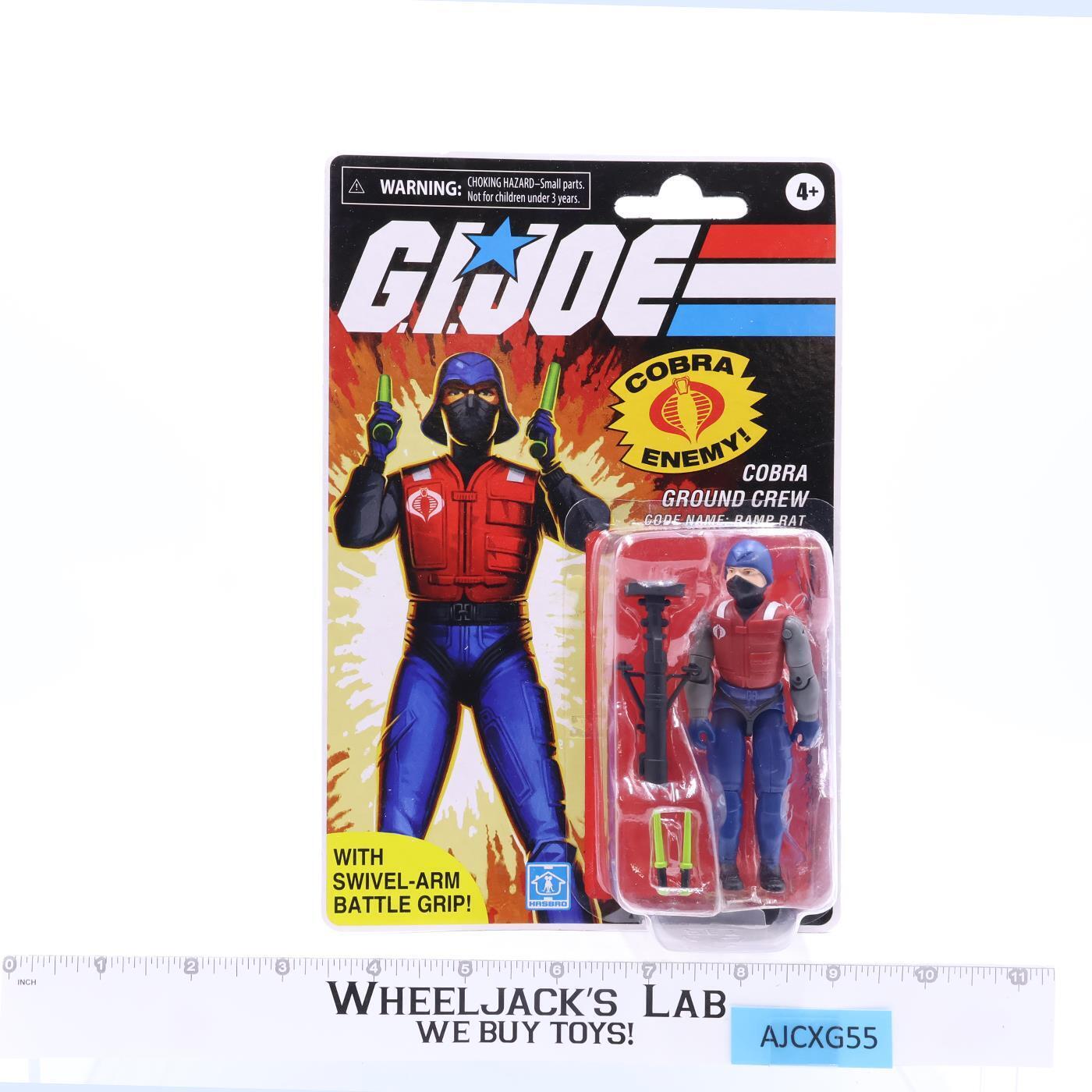 Ramp Rat Cobra Ground Crew Retro Skystriker Haslab GI Joe 2023 Hasbro ...