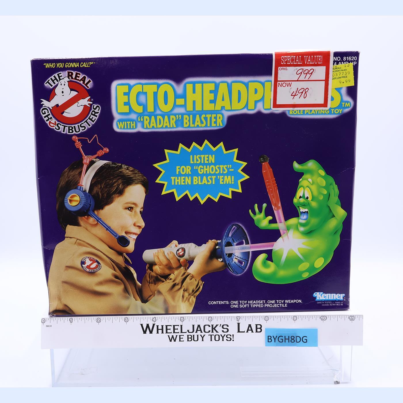 Ecto-Headphones W/ Radar Blaster The Real Ghostbusters 1986 Kenner NEW ...