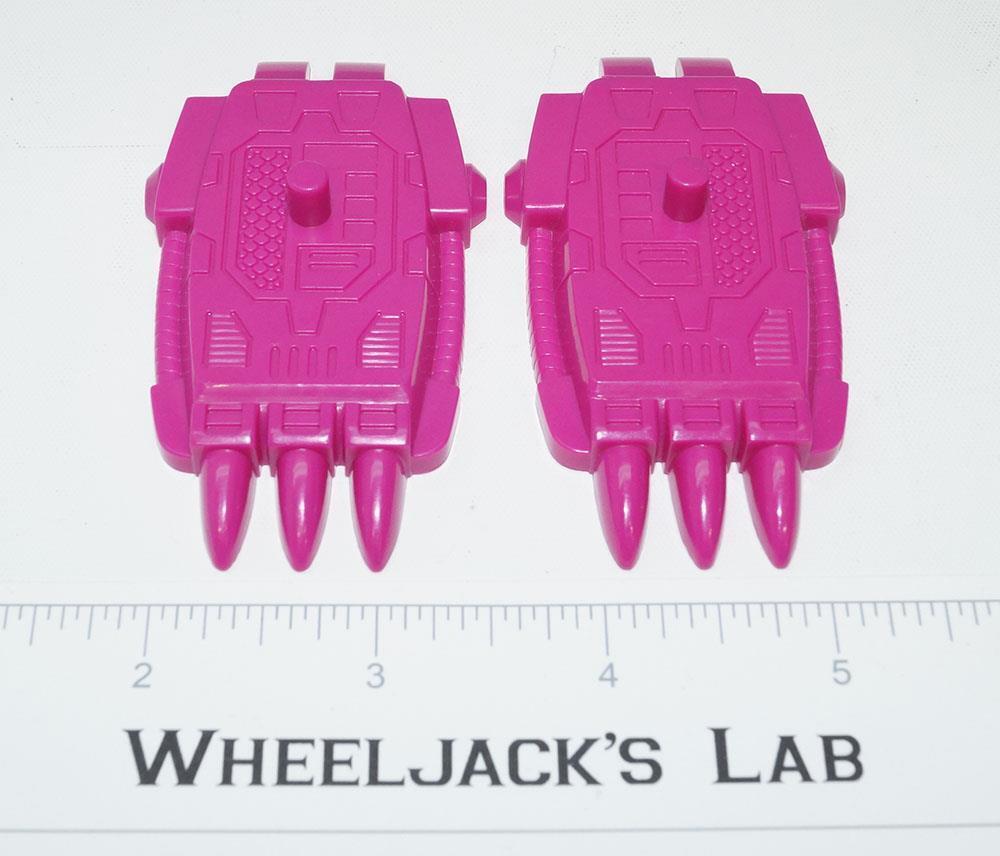 Piranacon Snaptrap Feet Foot Pair Vintage Hasbro 1988 G1 Transformers ...