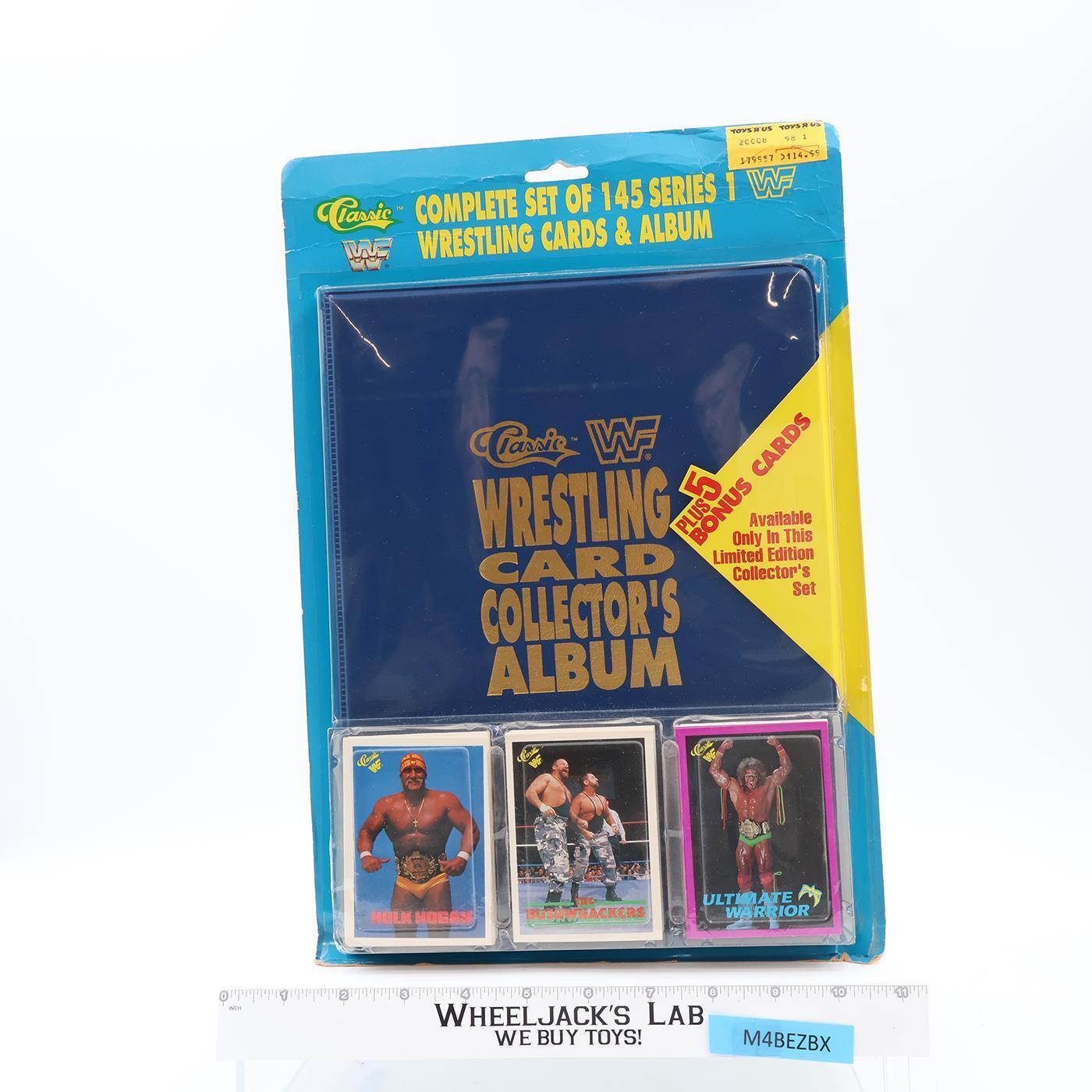 Wrestling Card Collector's Album Complete Set of 145 WWF 1990 Classic ...